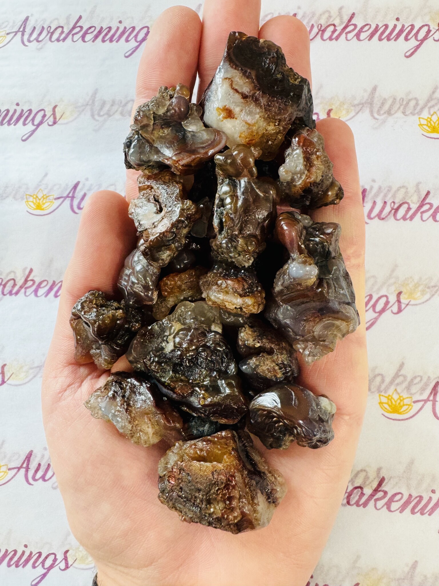 Mexican Fire Agate - Rough Raw Natural - Awakenings