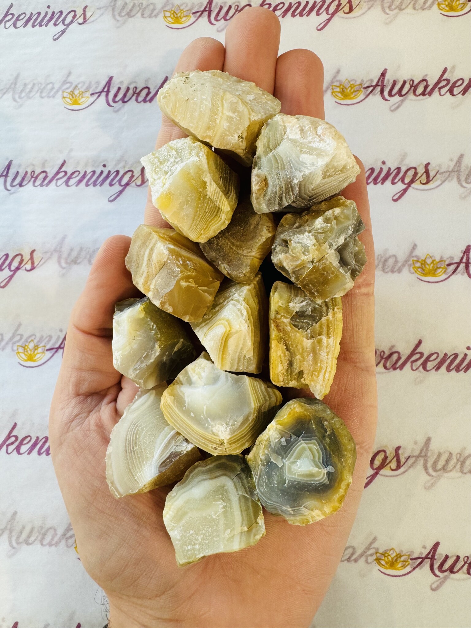 Botswana Agate - Rough Raw Natural - Awakenings