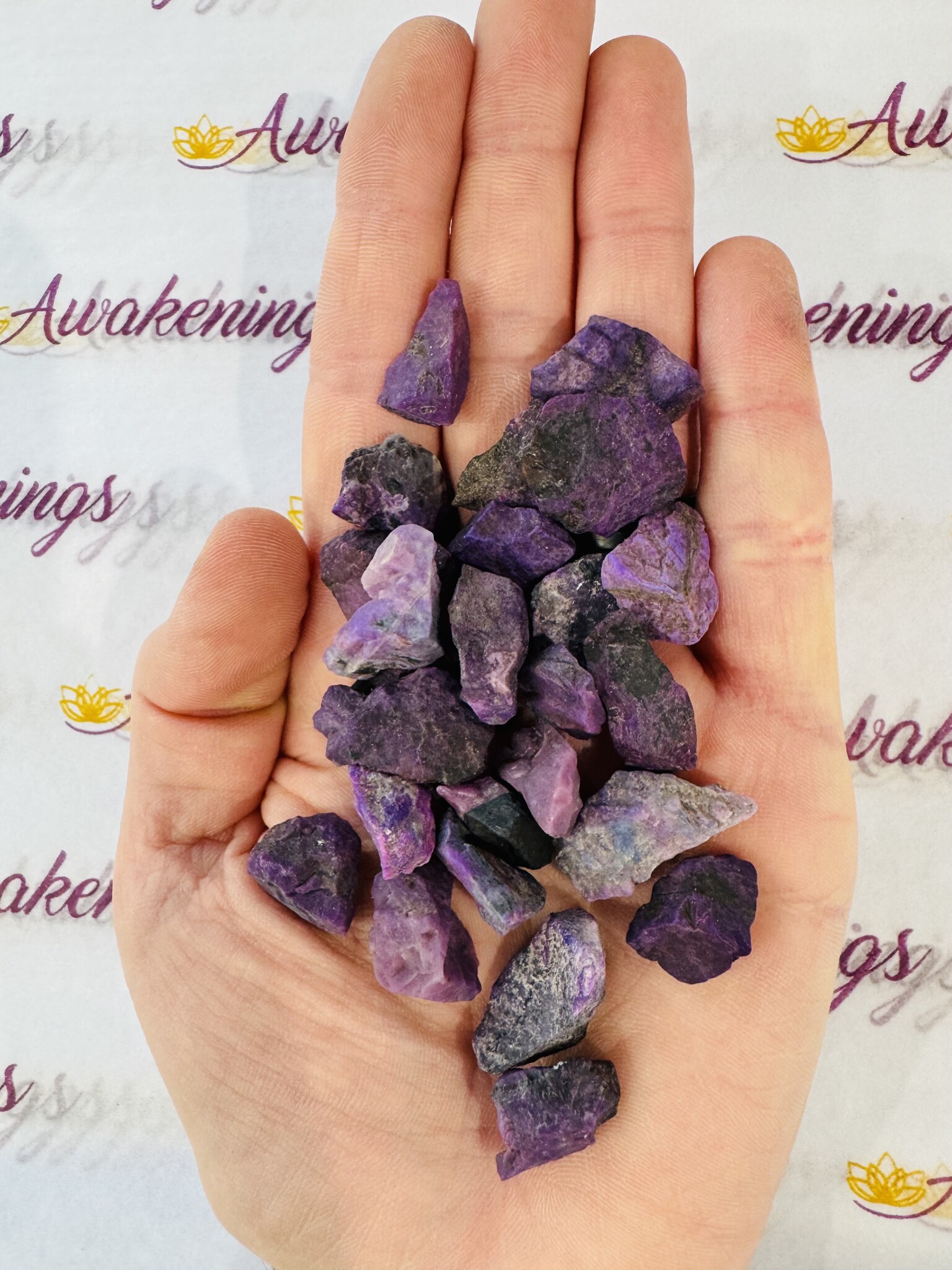 Sugilite (Wessels Mine) - Rough Raw Natural - Awakenings