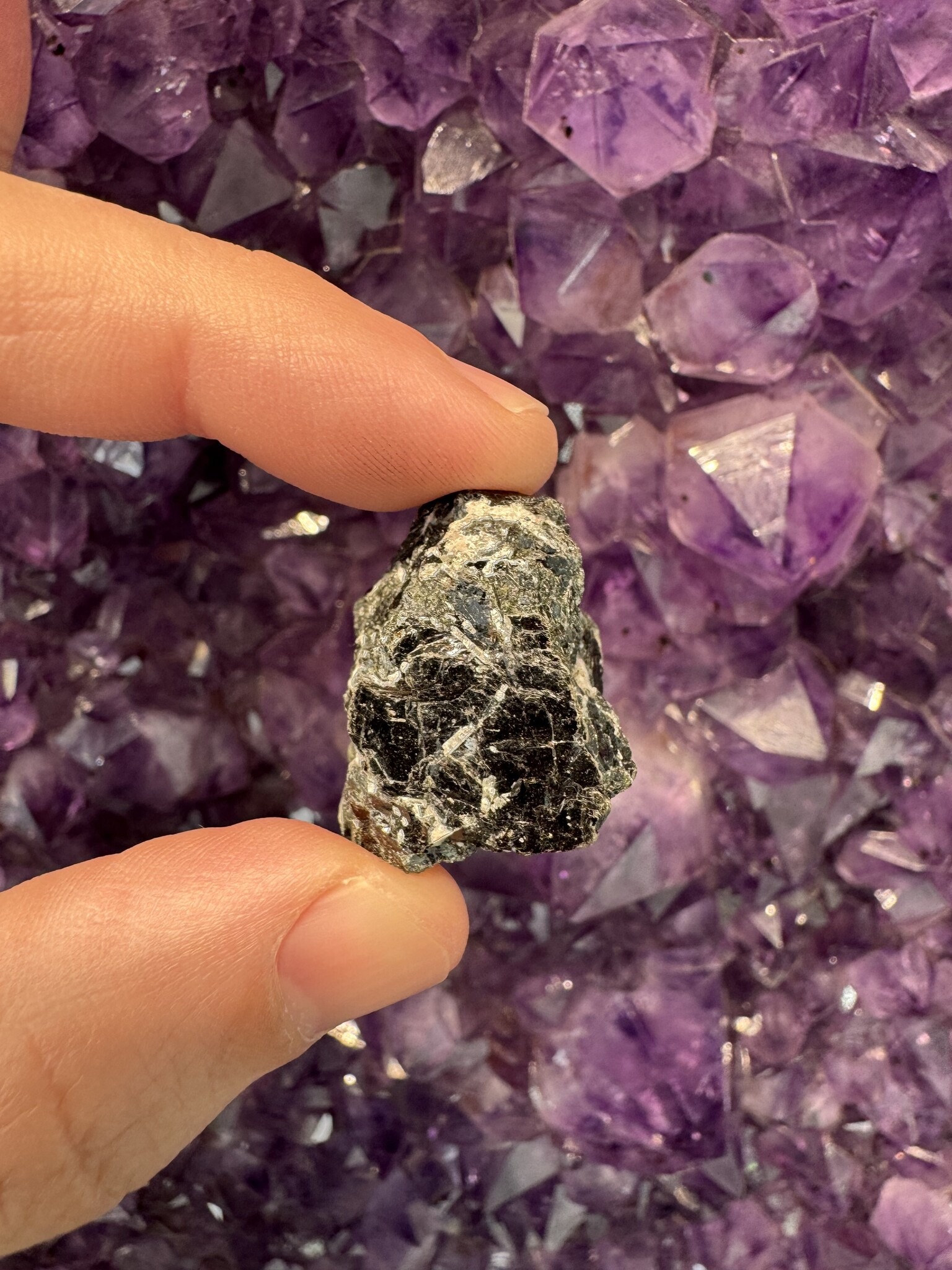 Black Star Diopside - Rough Raw Natural - Awakenings