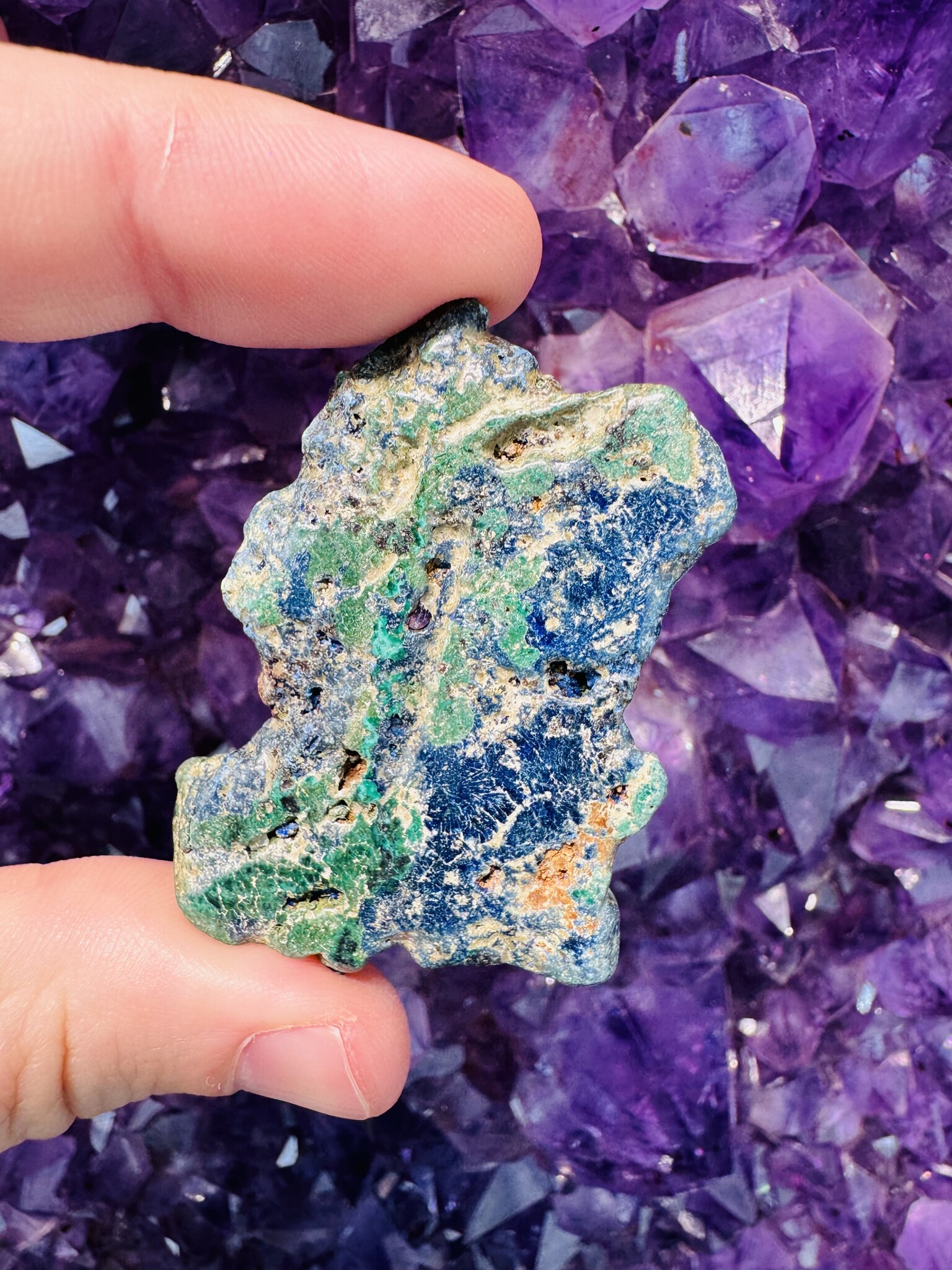 Azurite Malachite Flats Slabs Slices - Awakenings