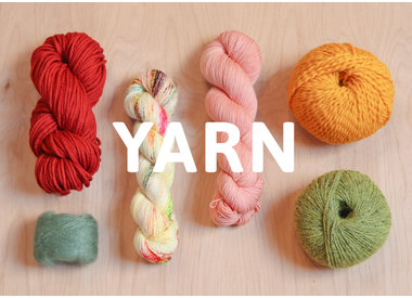 Yarn, Knitting, Crochet, Felting, Weaving Supplies, Patterns and ...