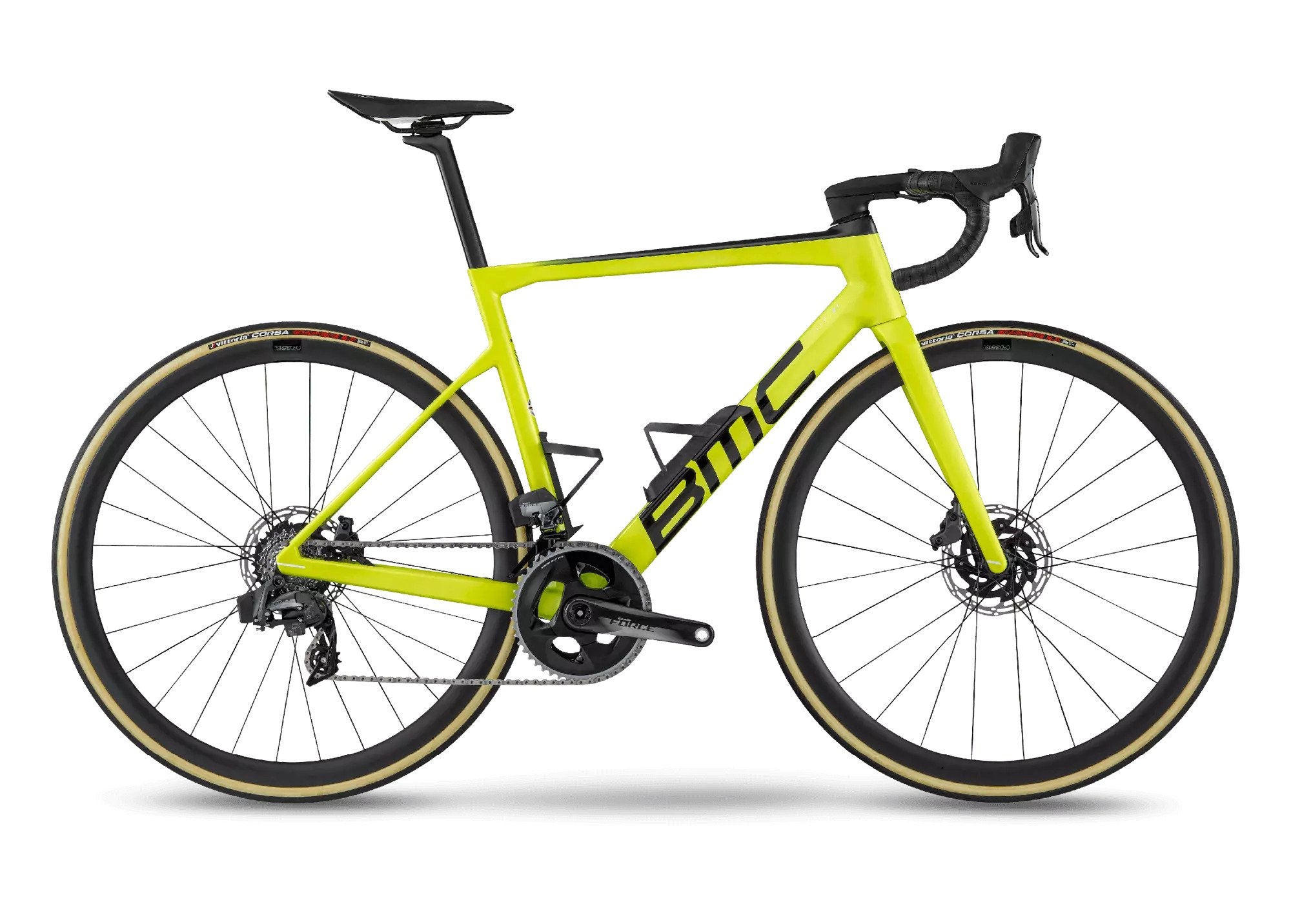 BMC Teammachine SLR01 FOUR 54cm Yellow/Blk/Wht - Ridgefield Bicycle Company