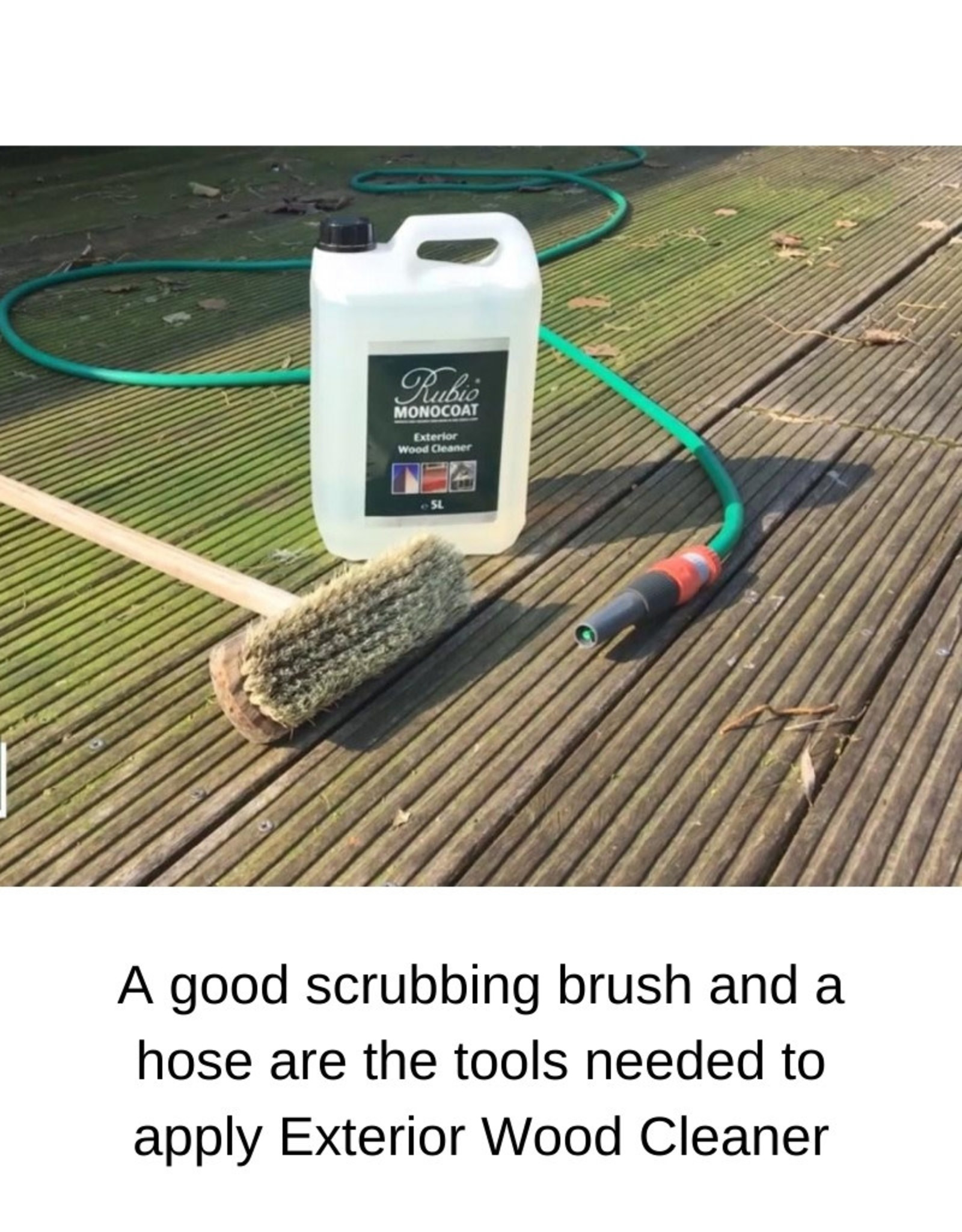 Rubio monocoat Exterior Wood Cleaner - Painted Earth