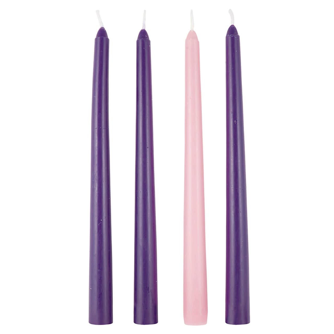EC351 - 10" Advent 4 Piece Candle Set - Fatima Gift Shop