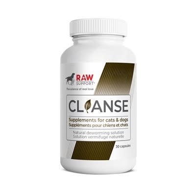 Raw Support Cleanse 30 capsules (vermifuge naturel) - La Niche à Luna