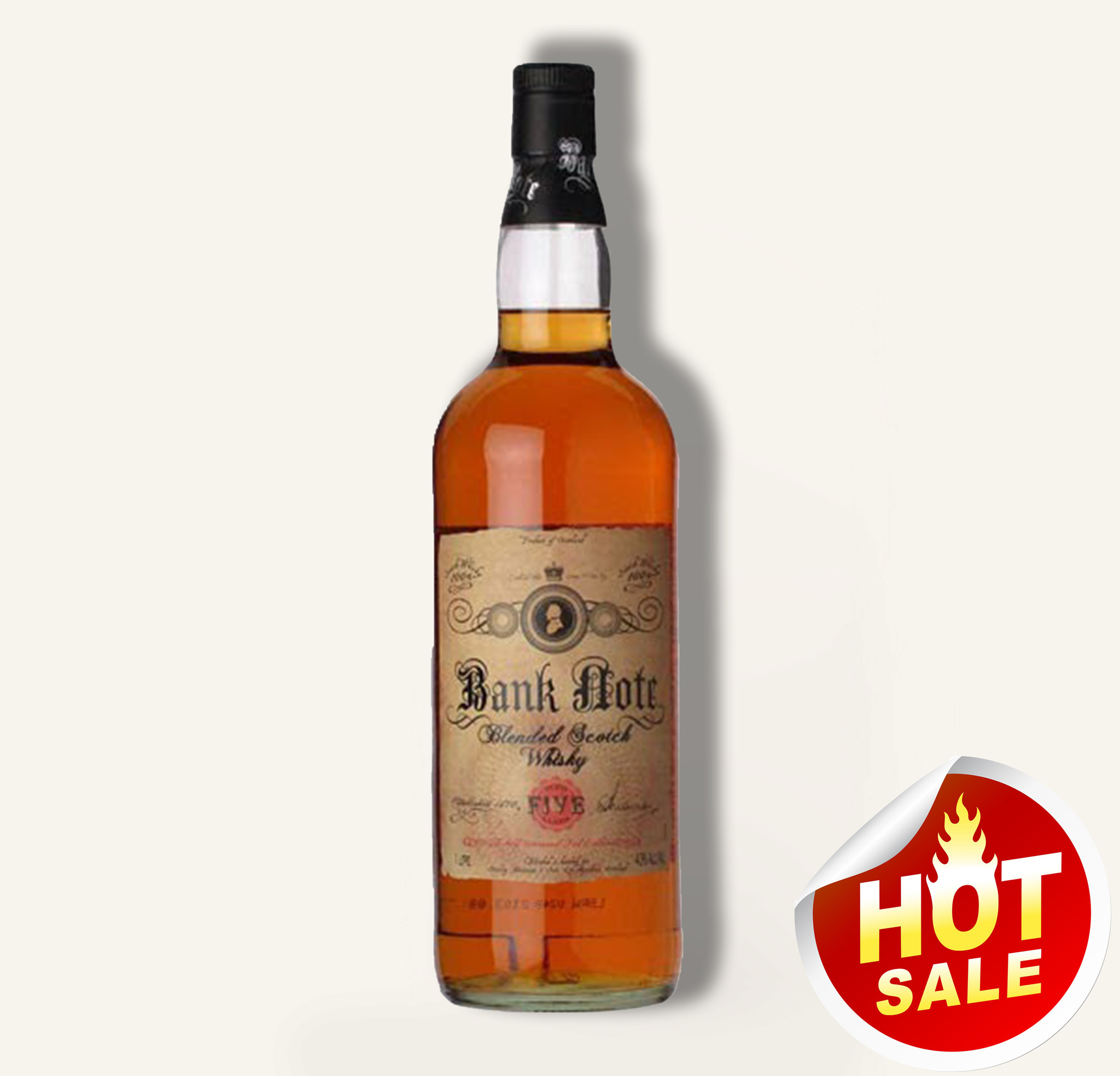 Bank Note 5Yr Blended Scotch Whisky 86 Proof $24 FREE SHIPPING - Uncle ...