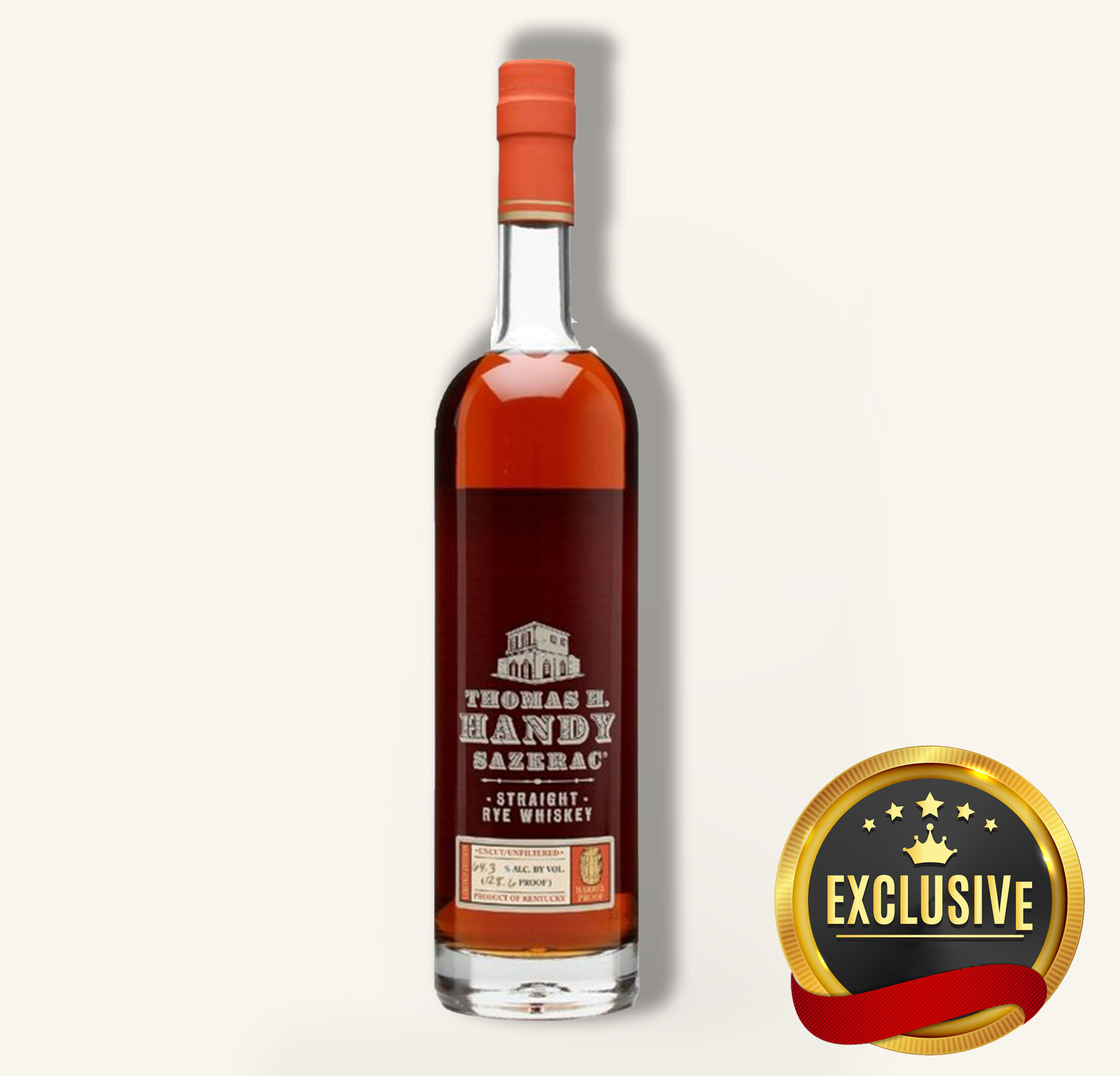 Thomas H. Handy Sazerac 2019 Release 125.7 pf Straight Rye Whiskey ...