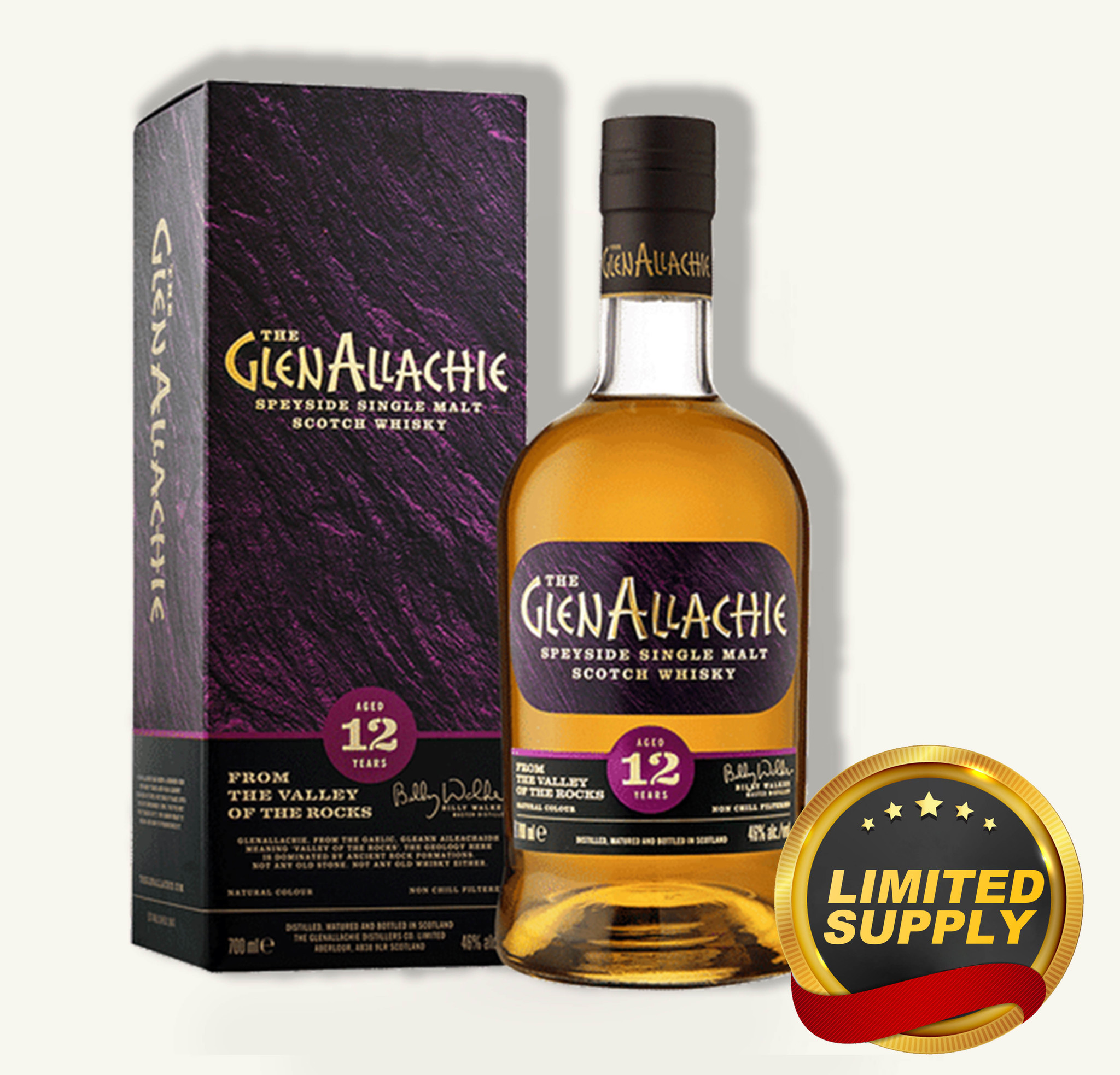 Glenallachie 12Yr Single Malt Scotch Whisky 750ml 46% $67 FREE DELIVE ...