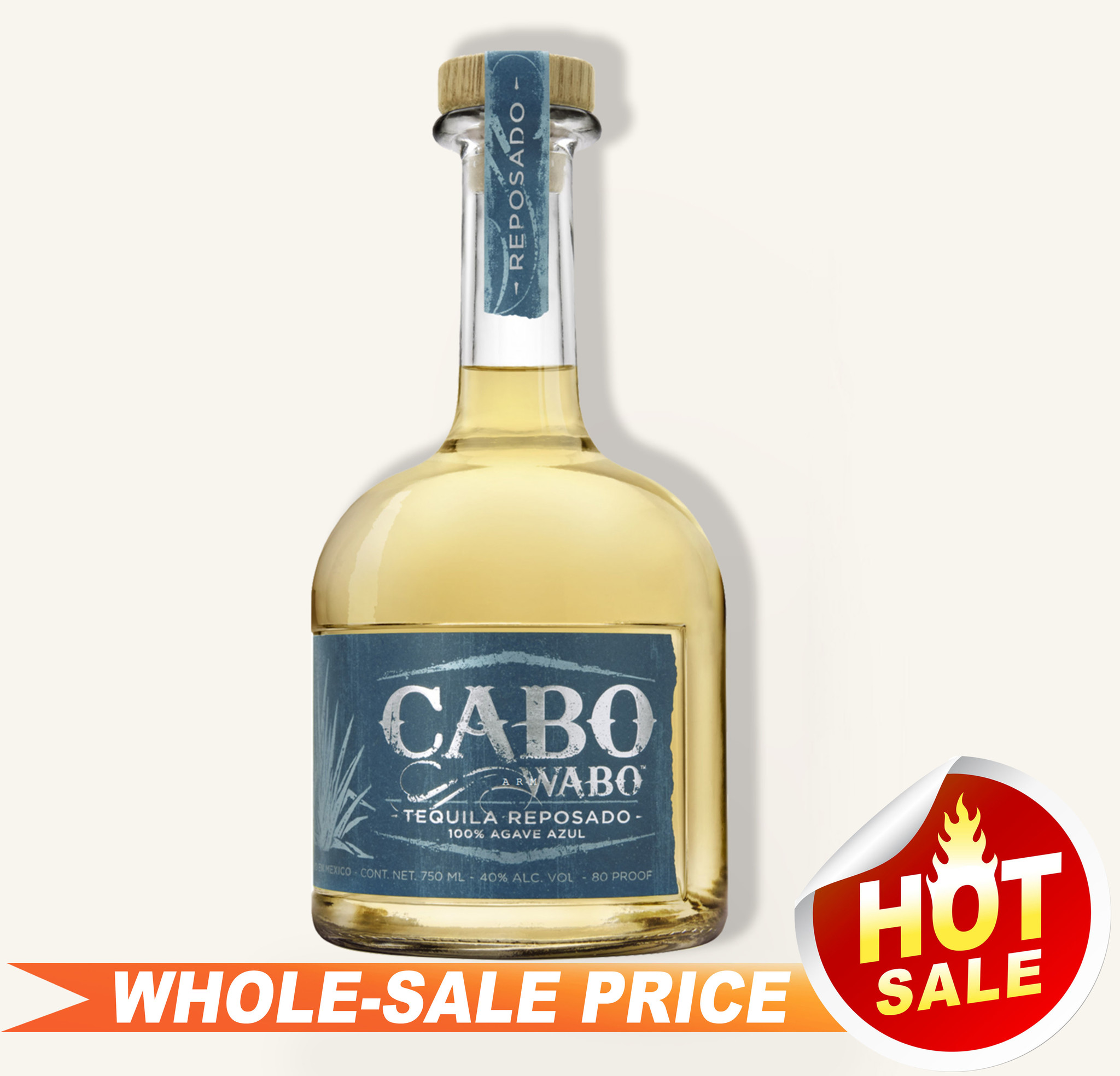 Cabo Wabo, Reposado Tequila 750ml $39 FREE DELIVERY - Uncle Fossil Wine ...