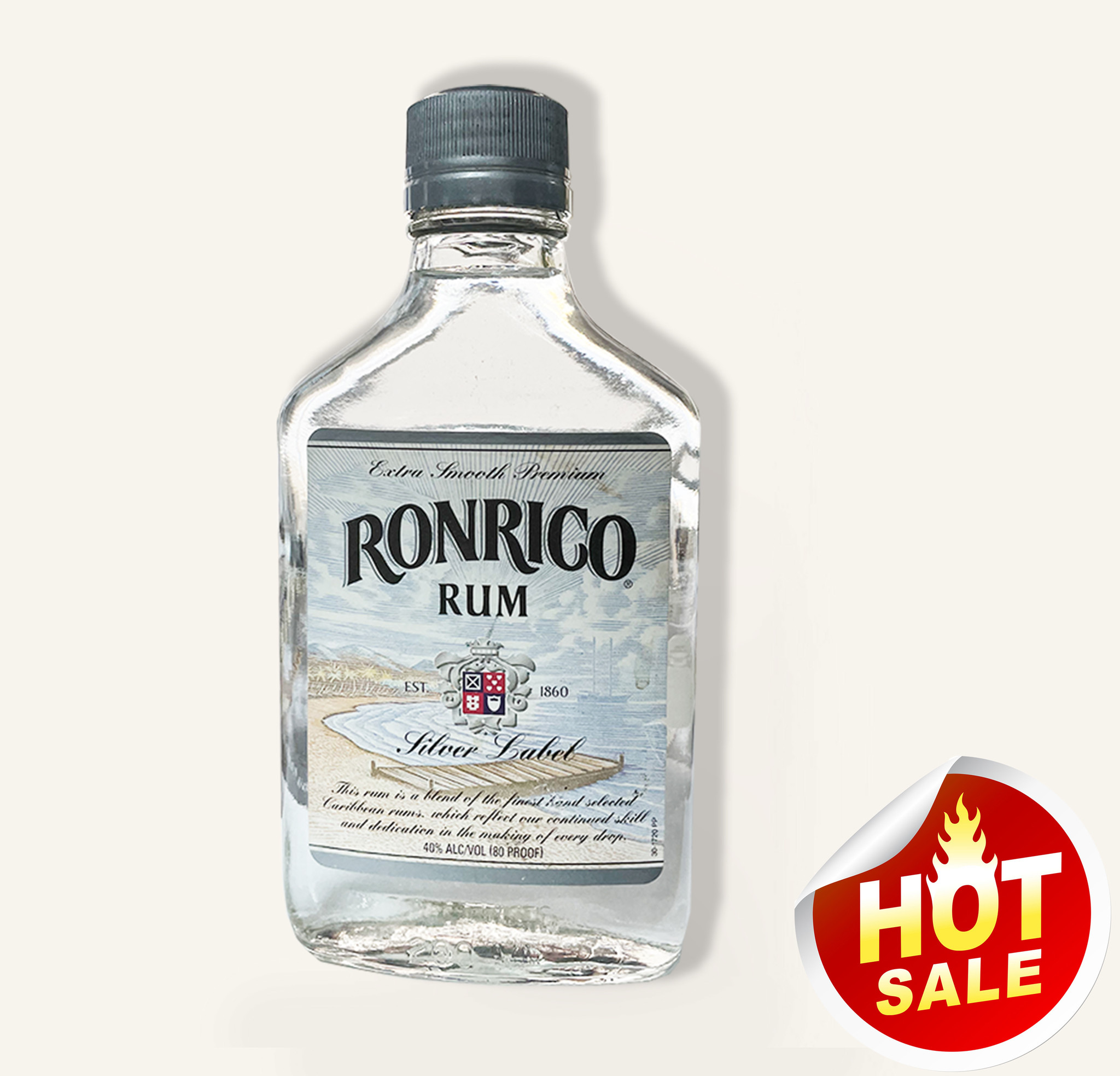 Ronrico Puerto Rican Rum 200ml $2.99 - Uncle Fossil Wine&Spirits
