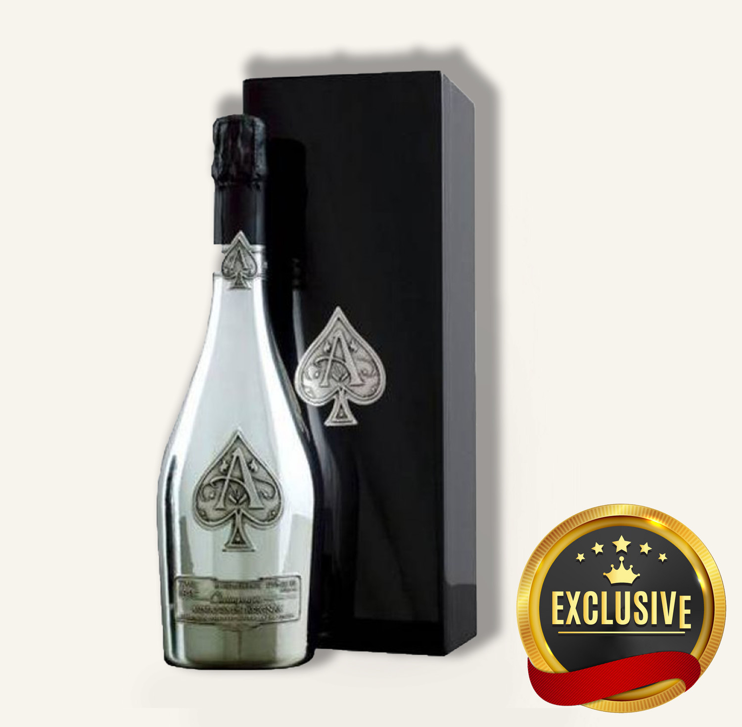 Armand de Brignac Champagne Silver Blanc De Blancs 750ml (Ace of Spades ...