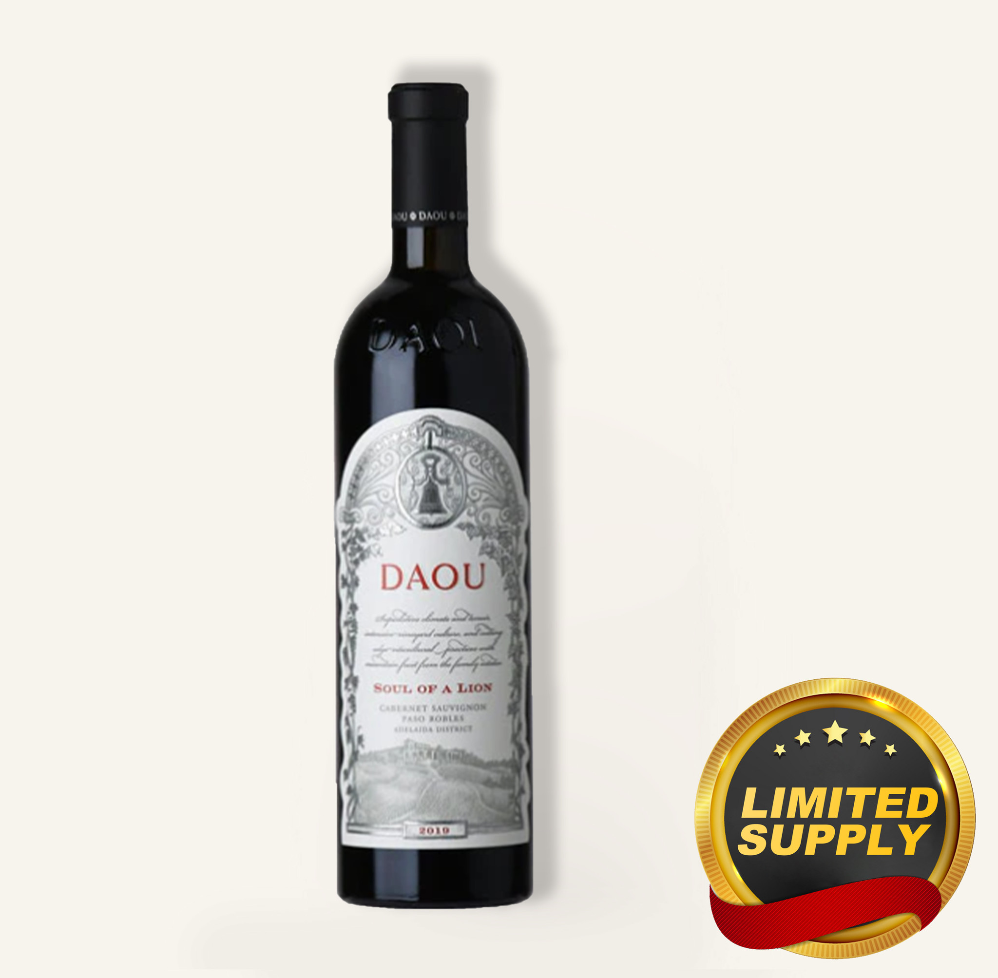 Daou Soul of A Lion Paso Robles Cabernet Sauvignon Red Wine 2019 $153 ...