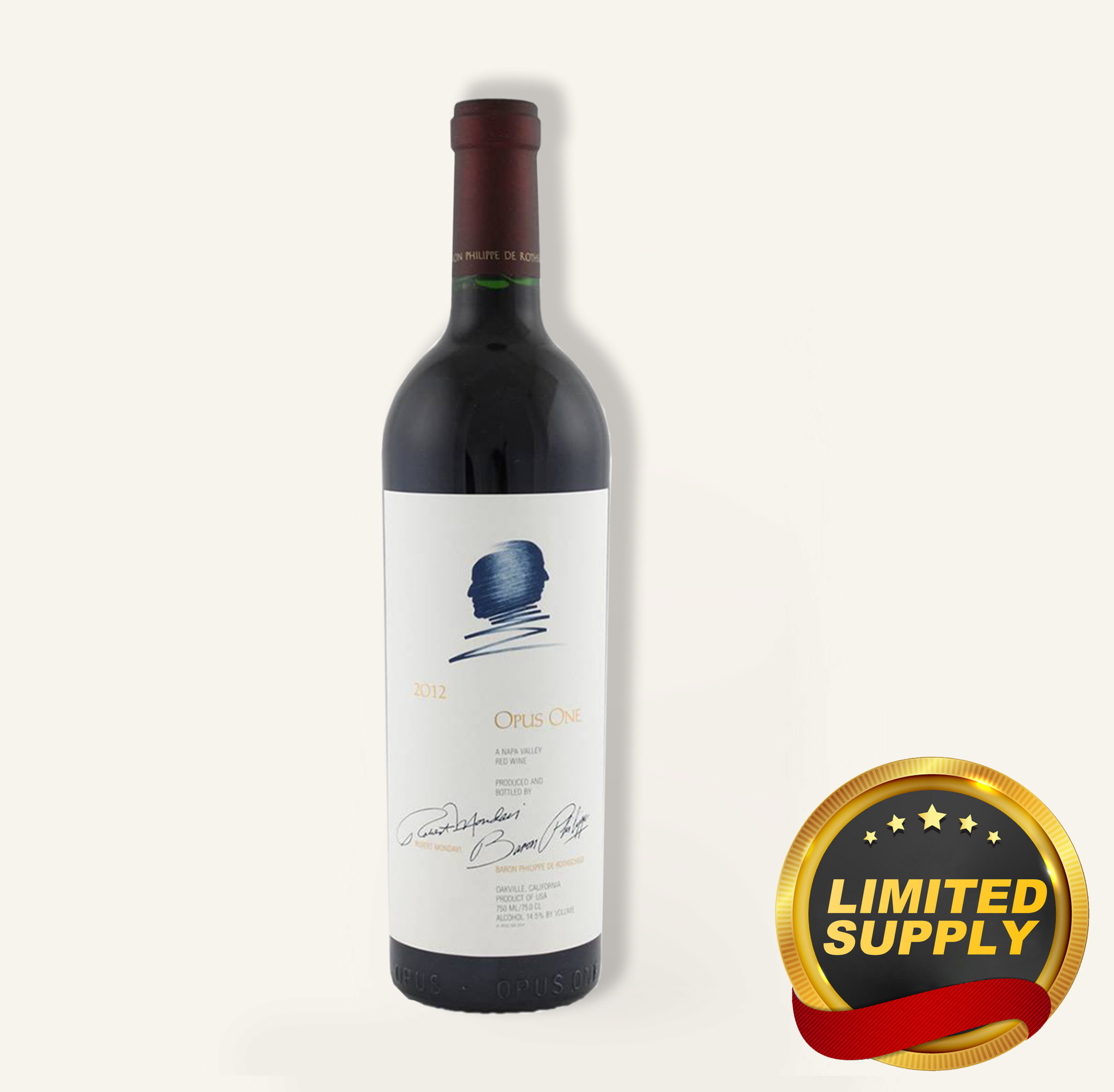 Opus One Napa Valley Red Blend Wine 2012 750ml $529 - Uncle Fossil Wine&Spirits