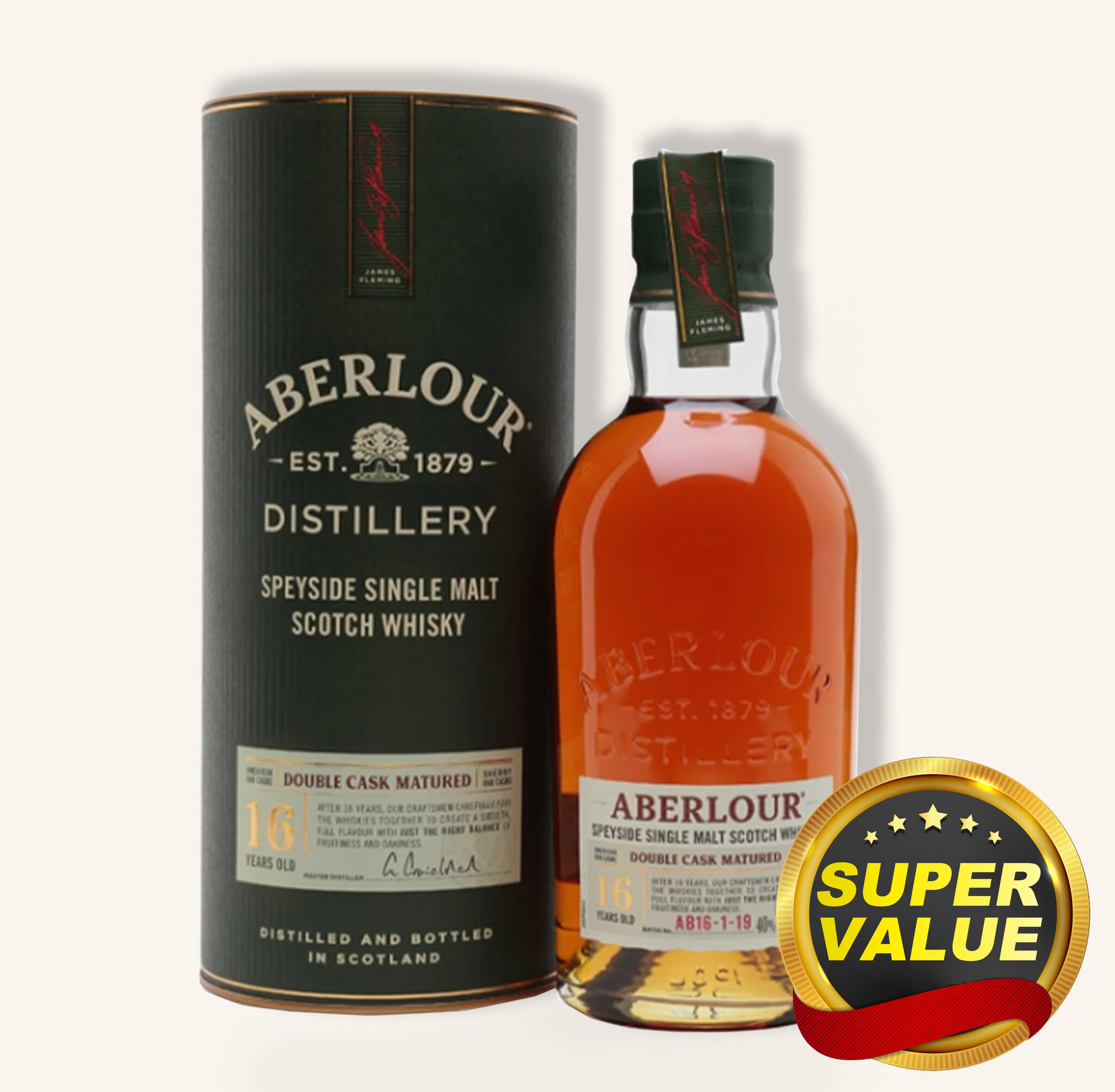 Aberlour 16 Yr Single Malt Scotch Whisky 750ml $99 - Uncle Fossil Wine ...