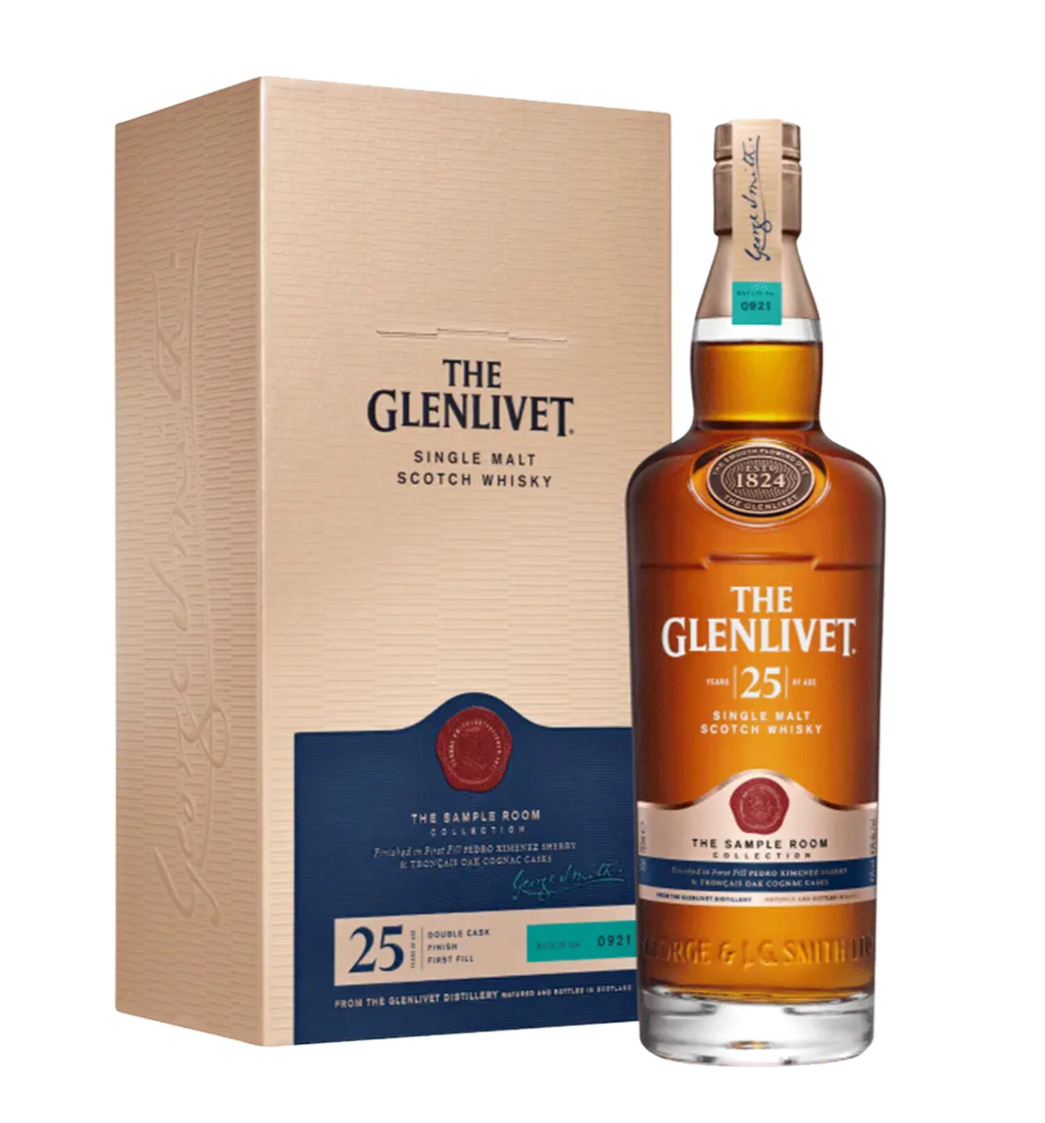 The Glenlivet 25Yr The Sample Room Single Malt Scotch Whisky $448 ...