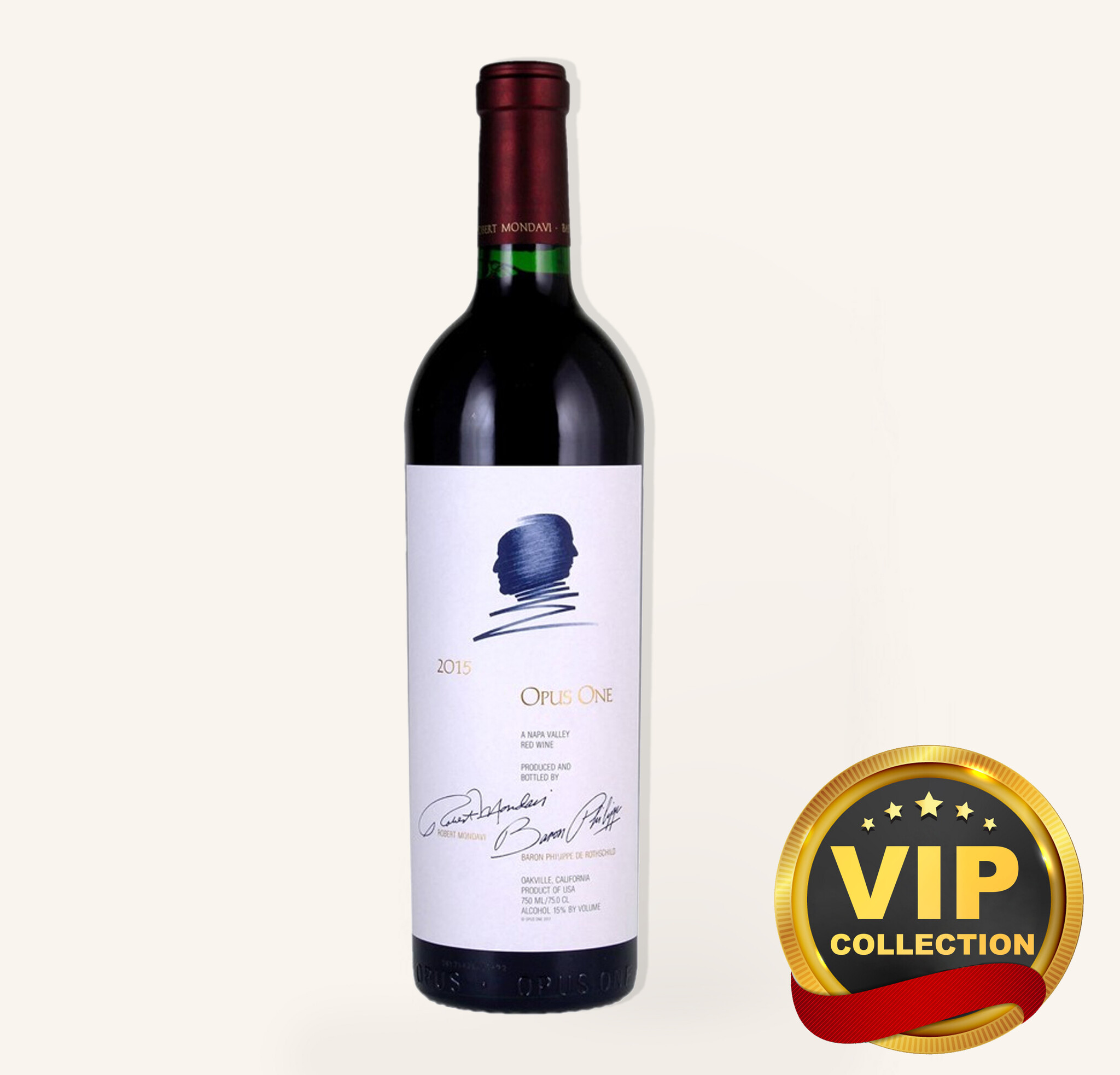 Opus One Red Blend Napa Valley 2015 750ml - Uncle Fossil Wine&Spirits