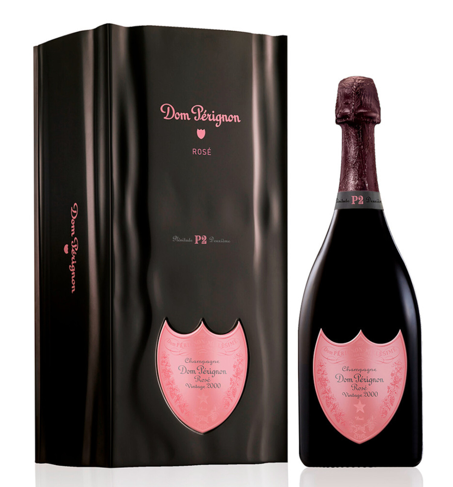 Dom Pérignon Brut Rose P2 Plénitude Deuxieme 2000 W/ Gift Box Champagne ...