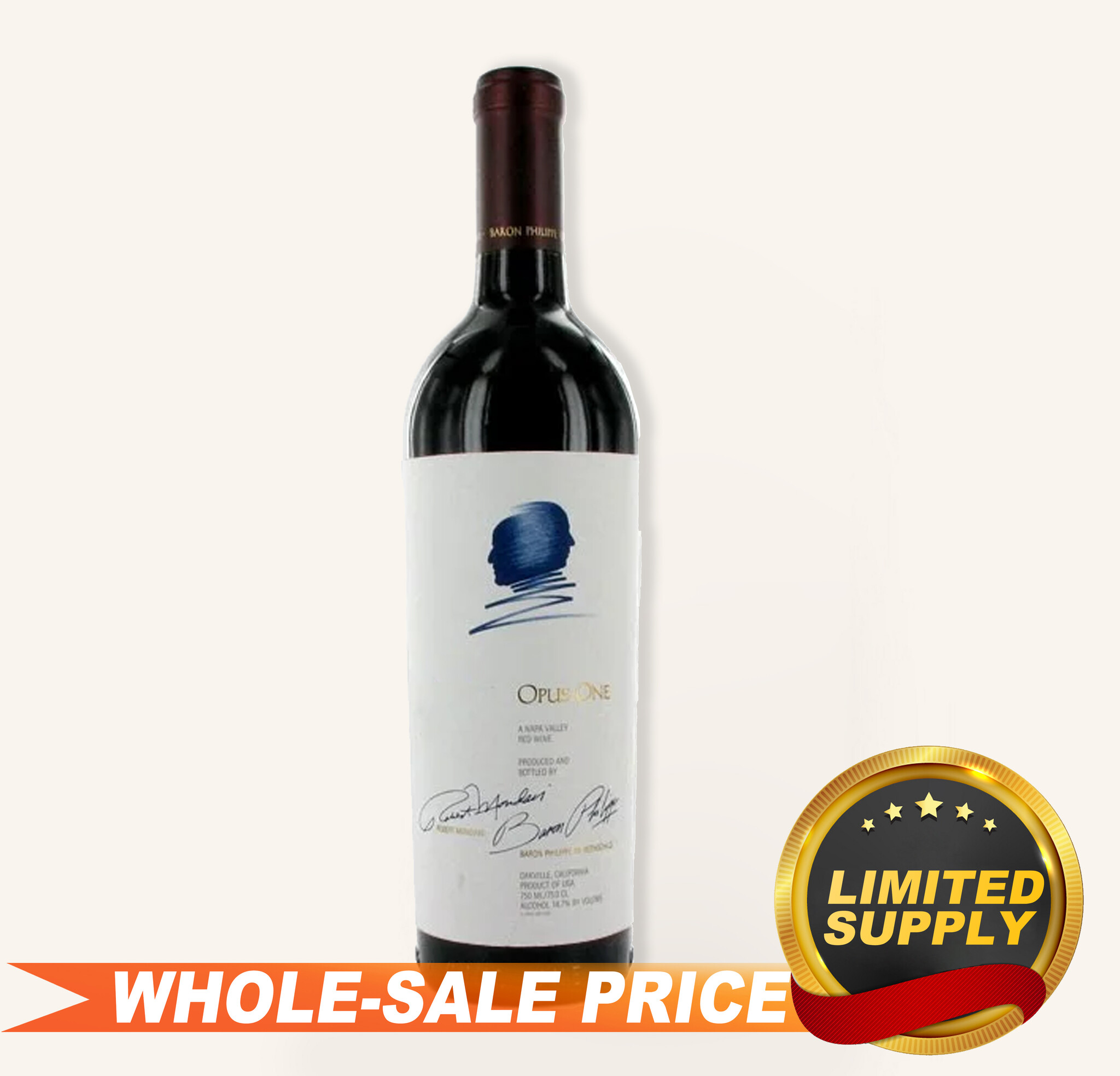 Opus One Napa Valley Red Blend Wine 1996 750ml $485 - Uncle Fossil Wine ...