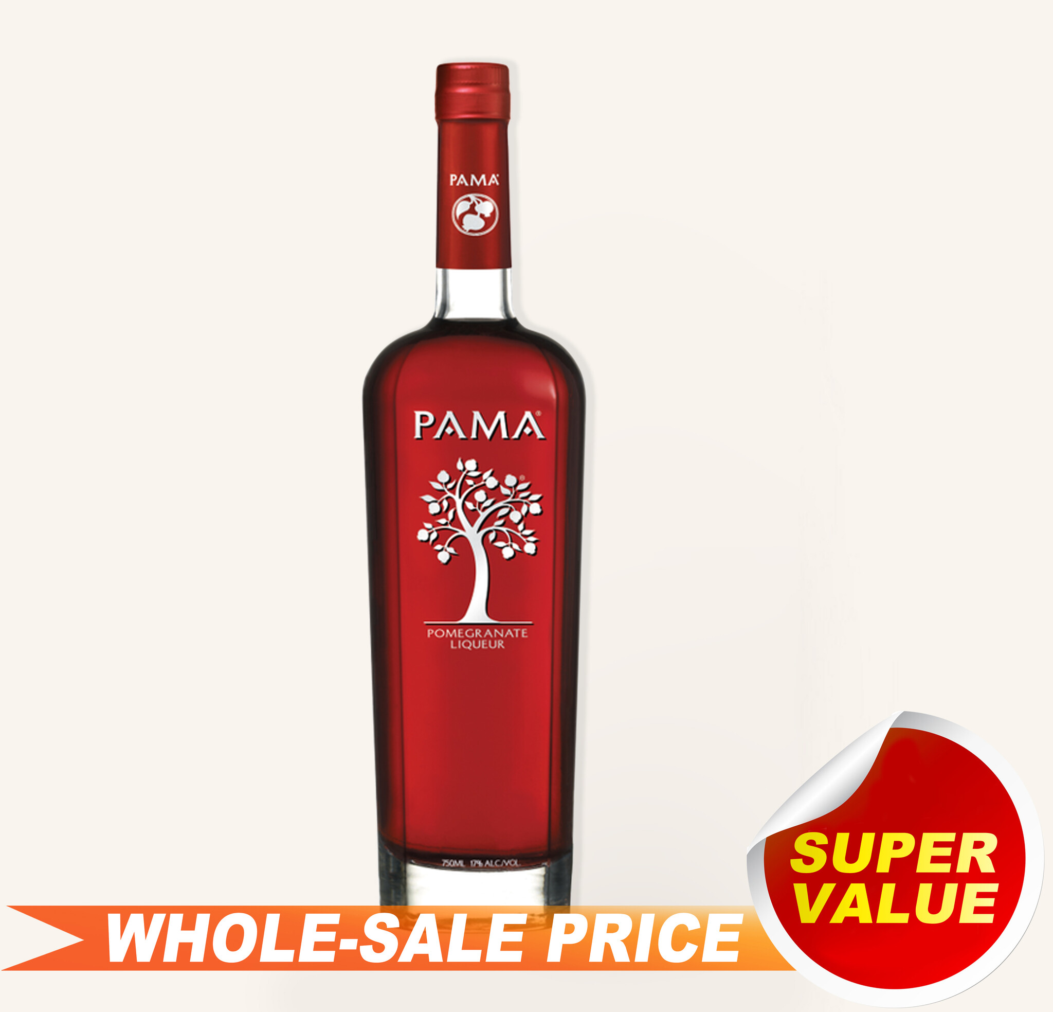 Pama Pomegranate Liqueur 1L $39 - Uncle Fossil Wine&Spirits