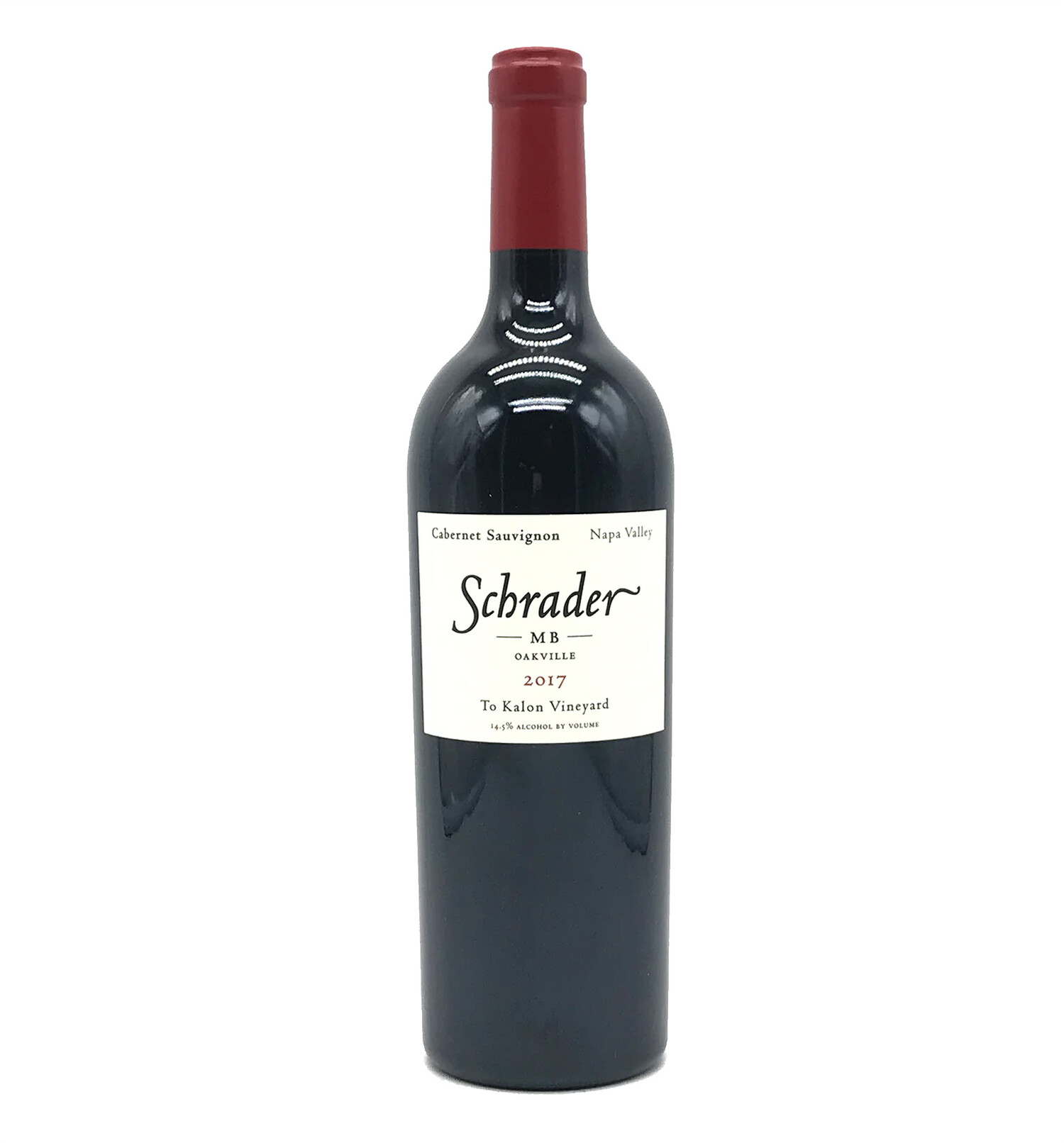 Schrader MB To Kalon Vineyard Cabernet Sauvignon Red Wine 2017 750ml ...