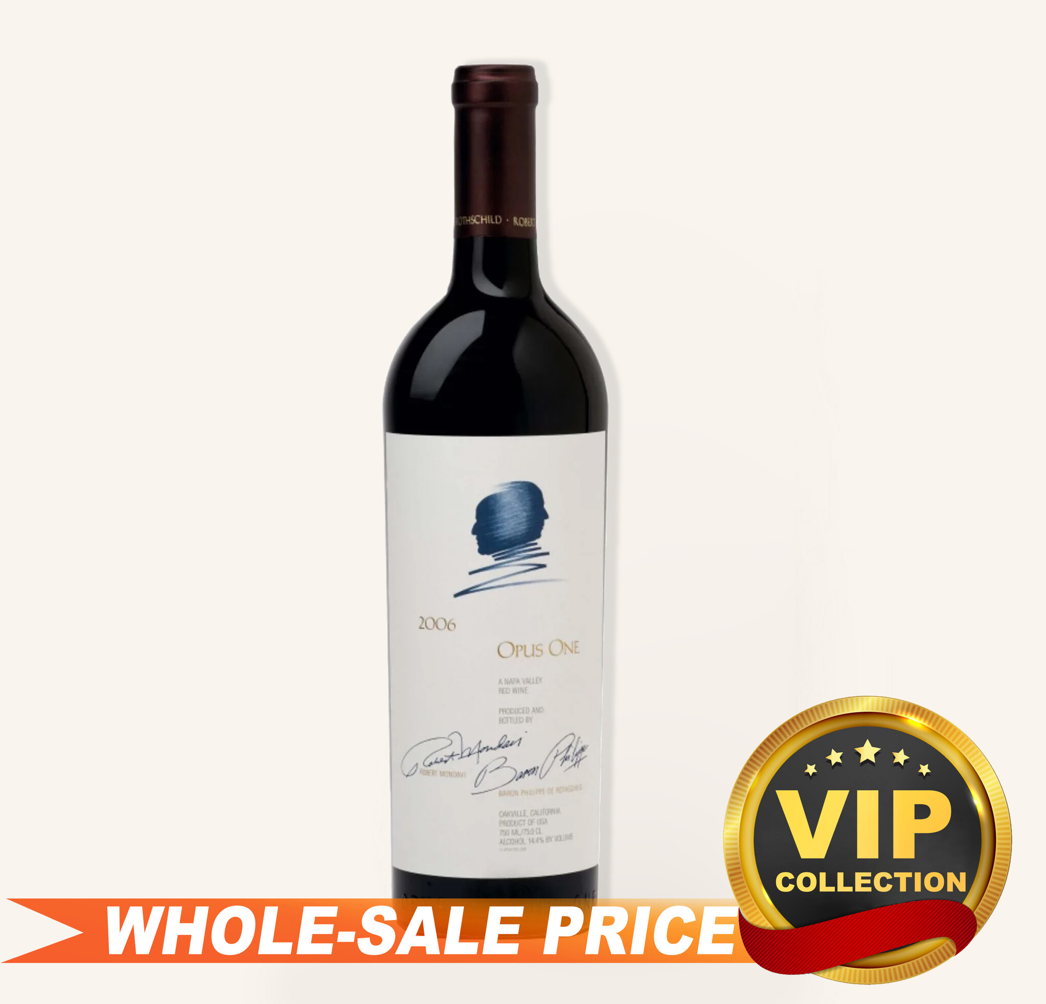 Opus One Red Blend Napa Valley 2006 750ml $489 FREE DELIVERY - Uncle ...