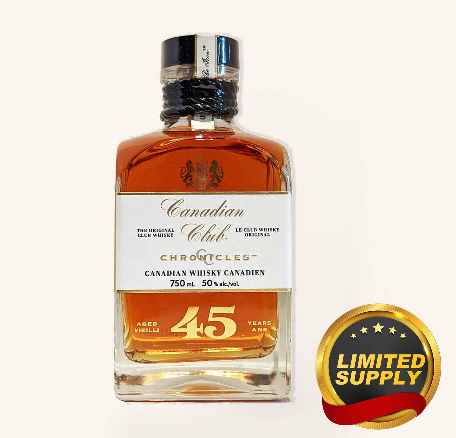 Canadian Club "The Icon" Chronicles 45 Yr Blended Canadian Whisky #5 ...