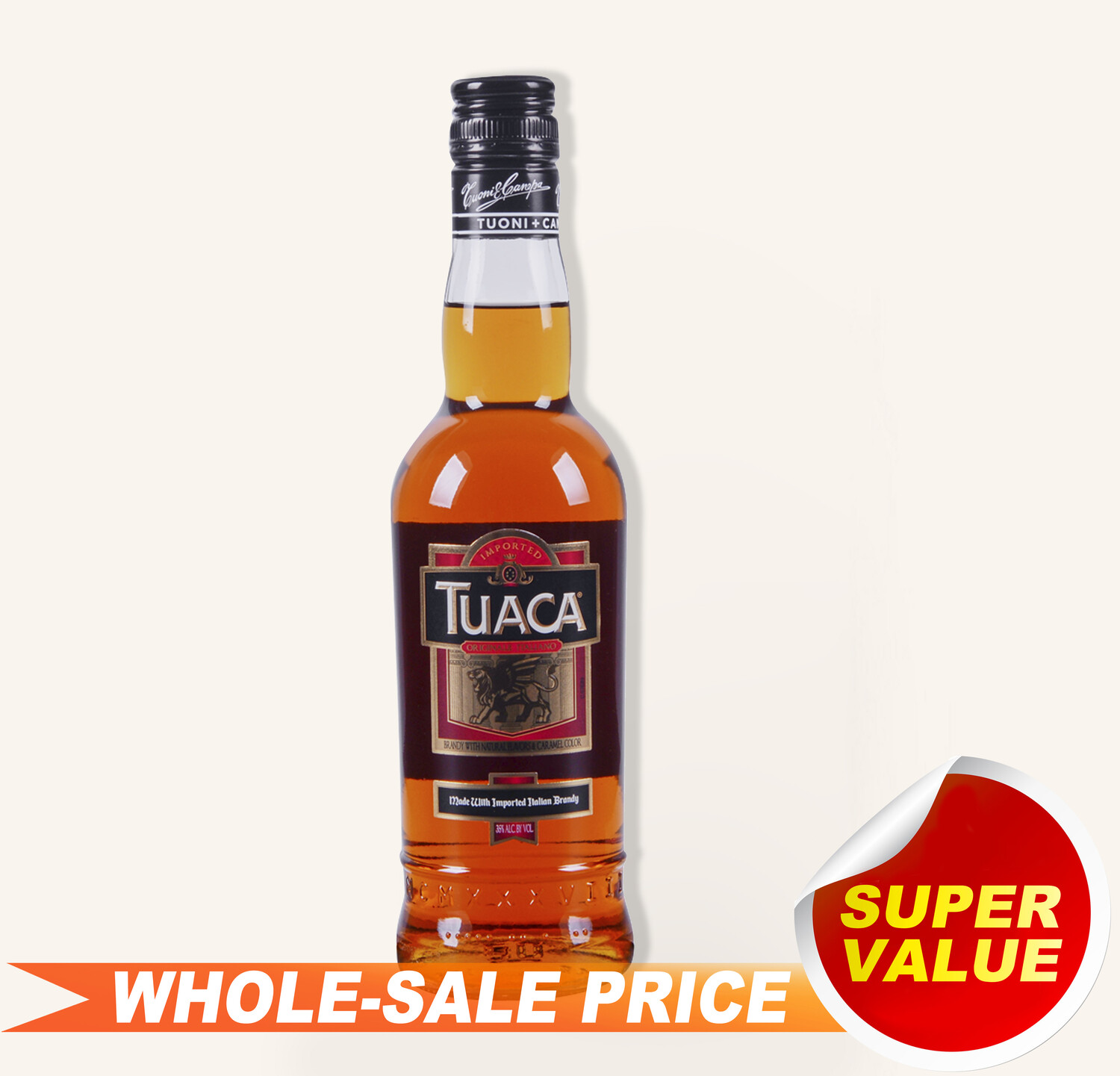 Tuaca Tuoni+Canepa Liqueur 375ML $14 - Uncle Fossil Wine&Spirits