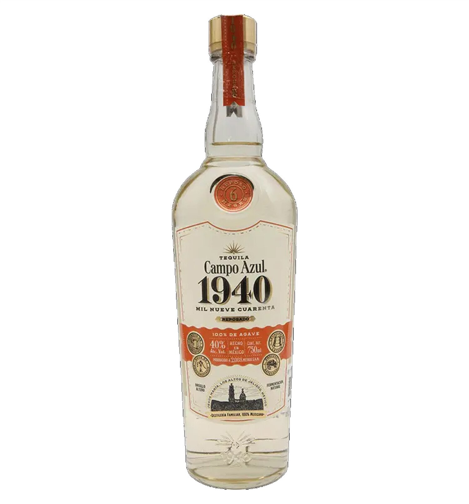 Campo Azul 1940 Tequila Reposado 750ml $36 - Uncle Fossil Wine&Spirits