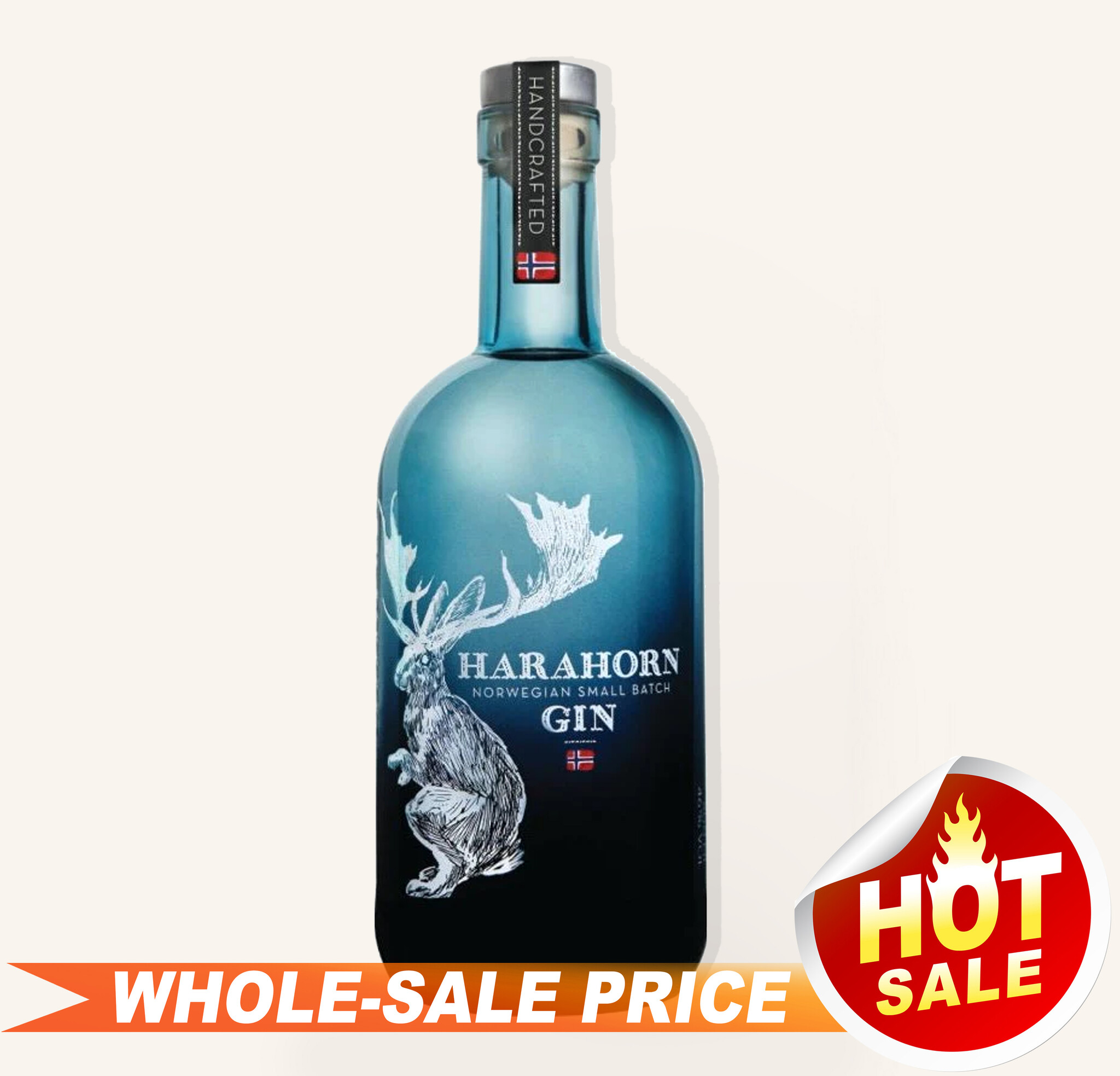 Harahorn Small Batch Norwegian Gin 750ml $36 - Uncle Fossil Wine&Spirits