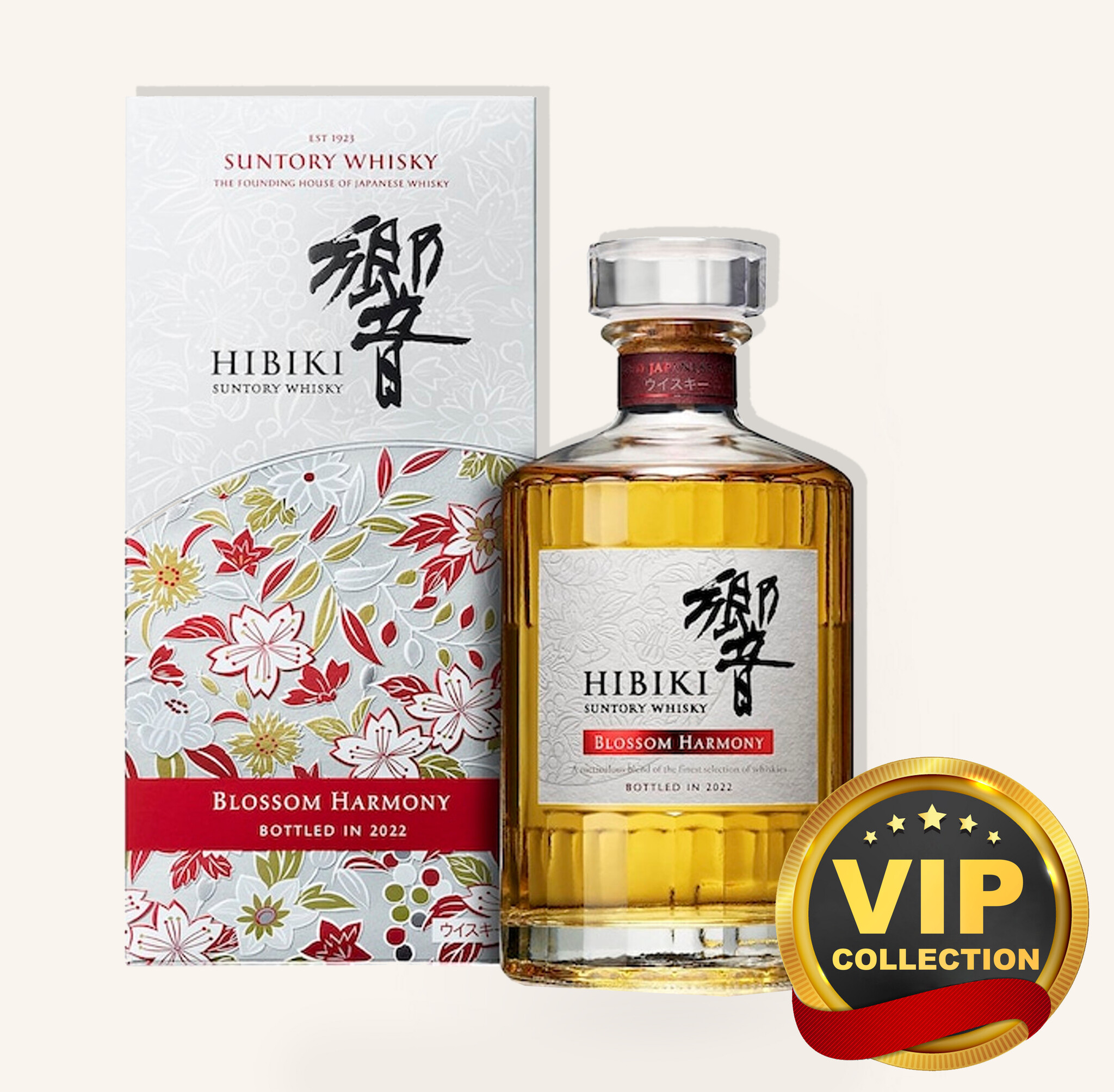 Hibiki Blossom Harmony Blended Japanese Whisky 2022 Limited Edition - Uncle Fossil Wine&Spirits
