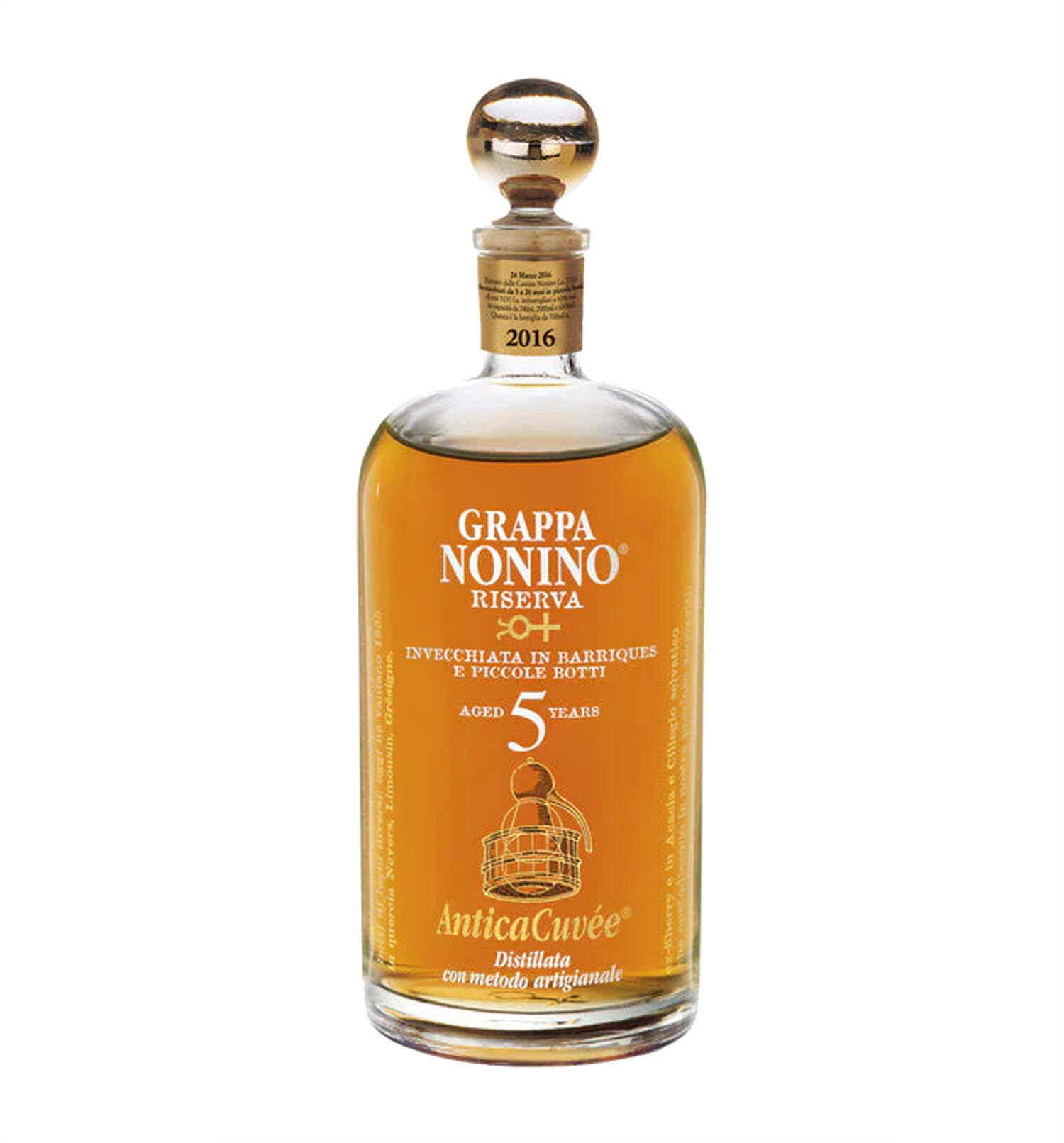 Nonino Grappa Riserva Antica Cuvee 750ml $148 - Uncle Fossil Wine&Spirits
