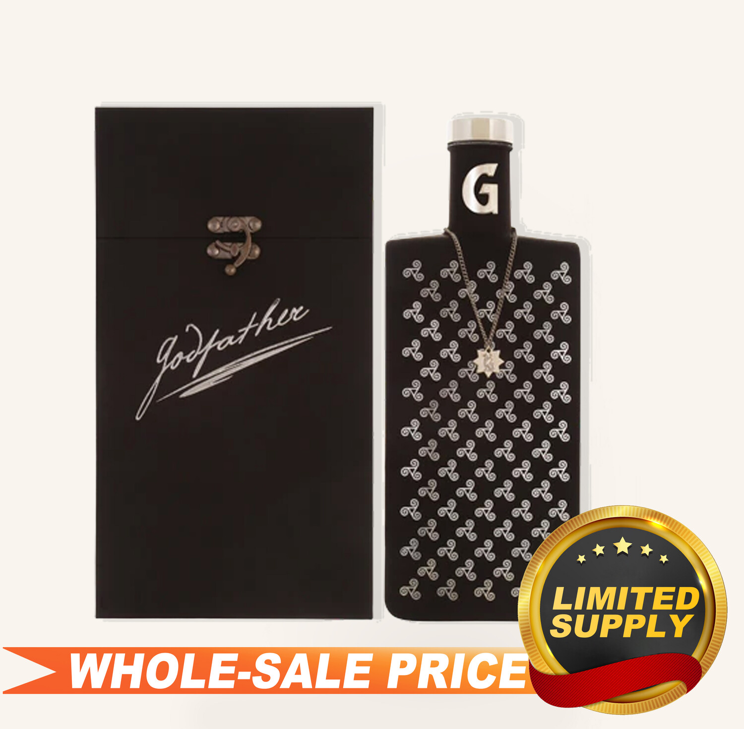 Godfather Platinum Vodka 750ml $99 - Uncle Fossil Wine&Spirits