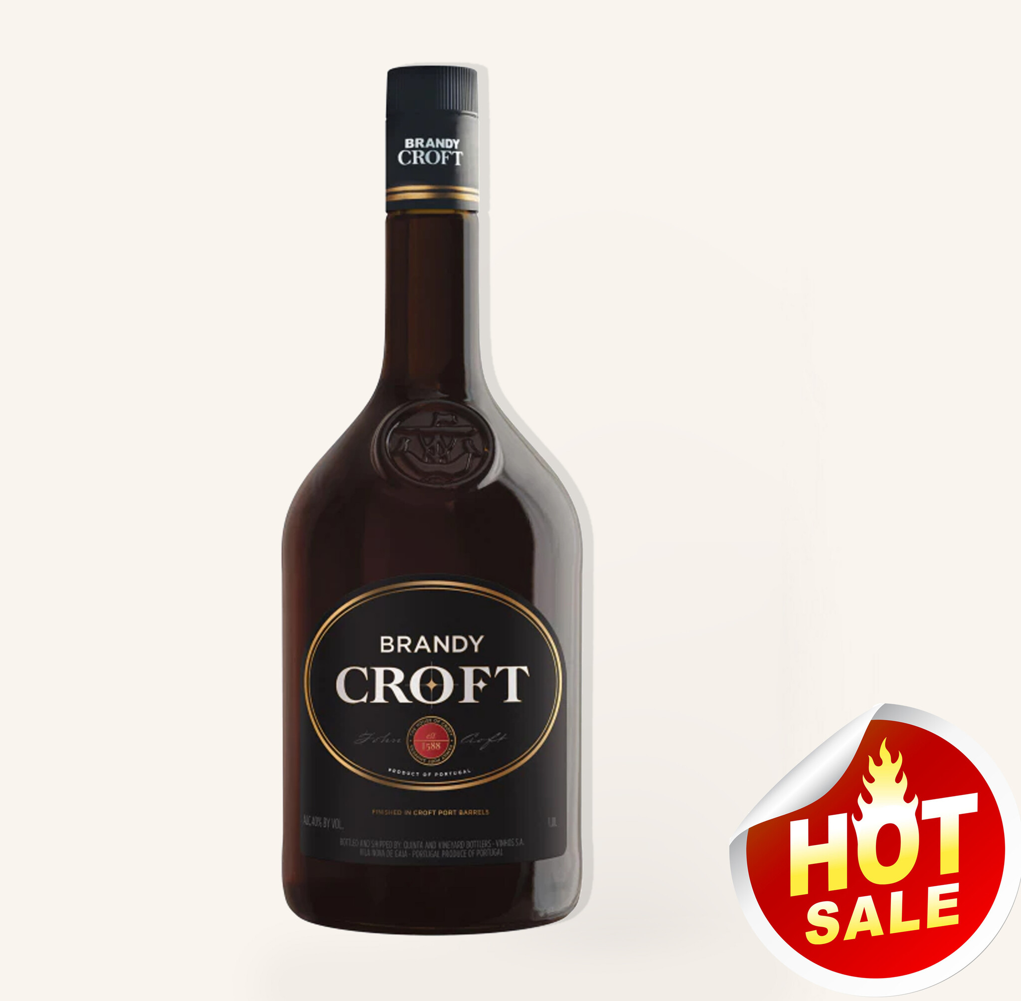 Croft Brandy 1L $28 - Uncle Fossil Wine&Spirits