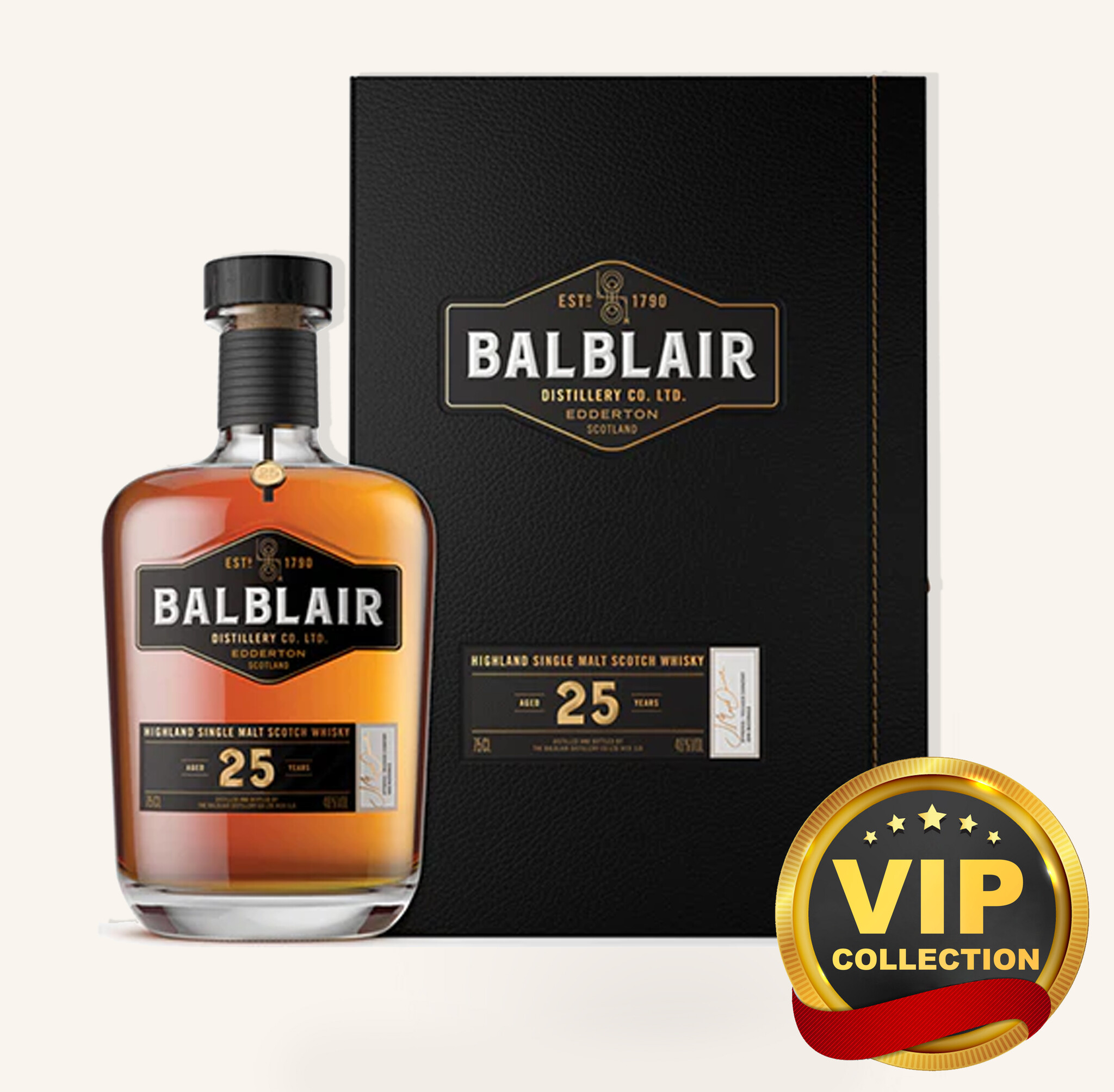 Balblair 25Yr Single Malt Scotch Whisky 750ml $649 - Uncle Fossil Wine ...