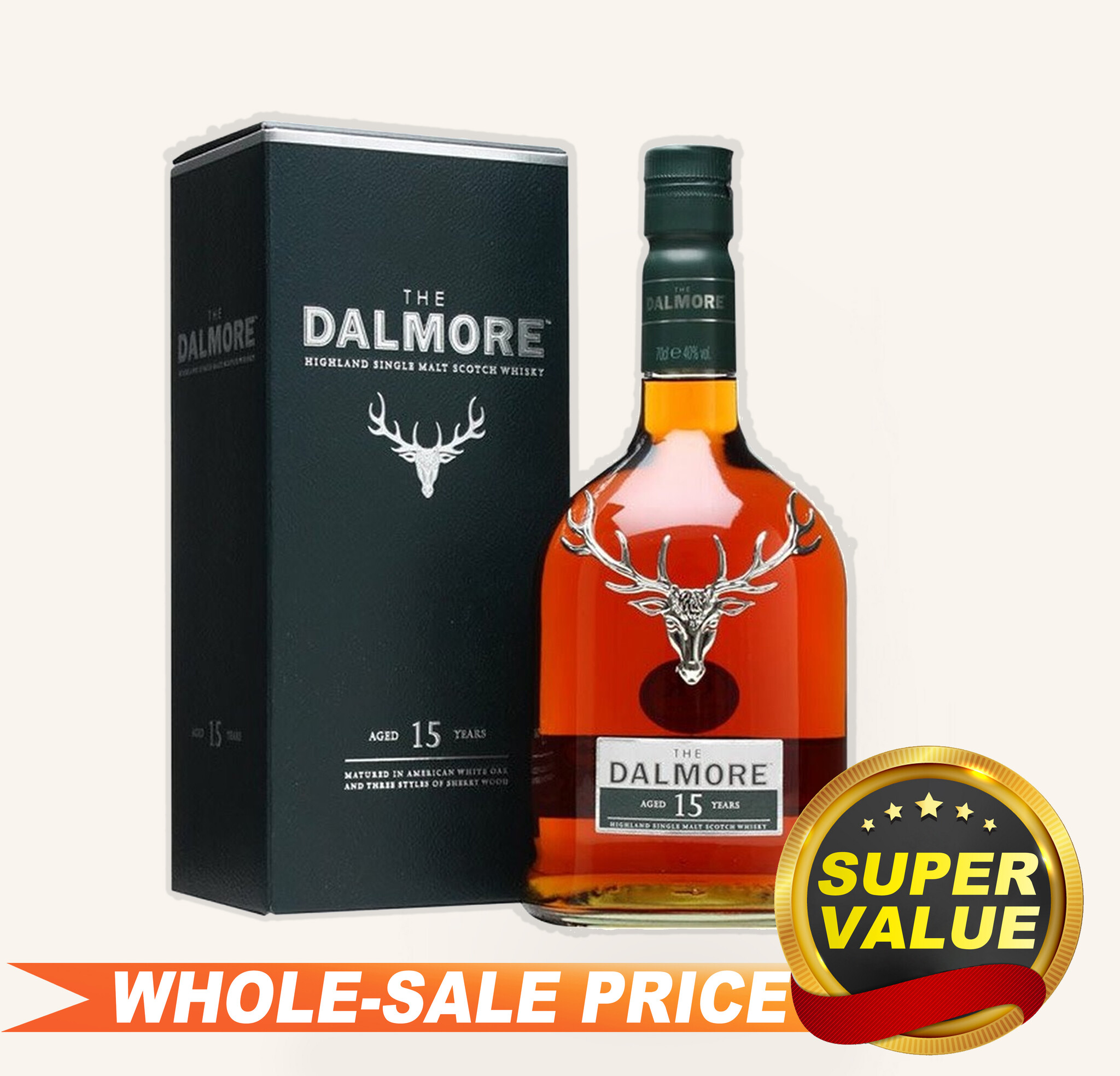 The Dalmore 15 Yr Single Malt Scotch Whisky 750ml $109 - Uncle Fossil ...