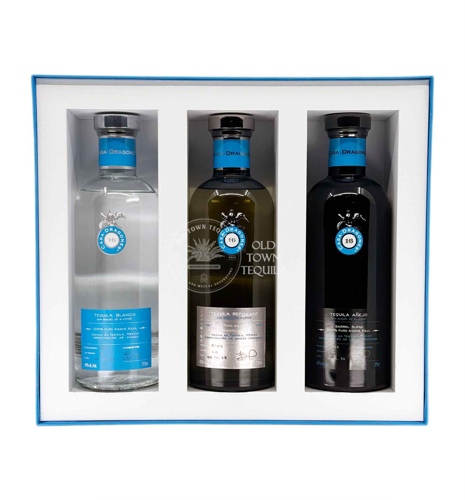 Casa Dragones Tequila Set Combo Blanco, Anejo, Reposado 375ml $195 ...