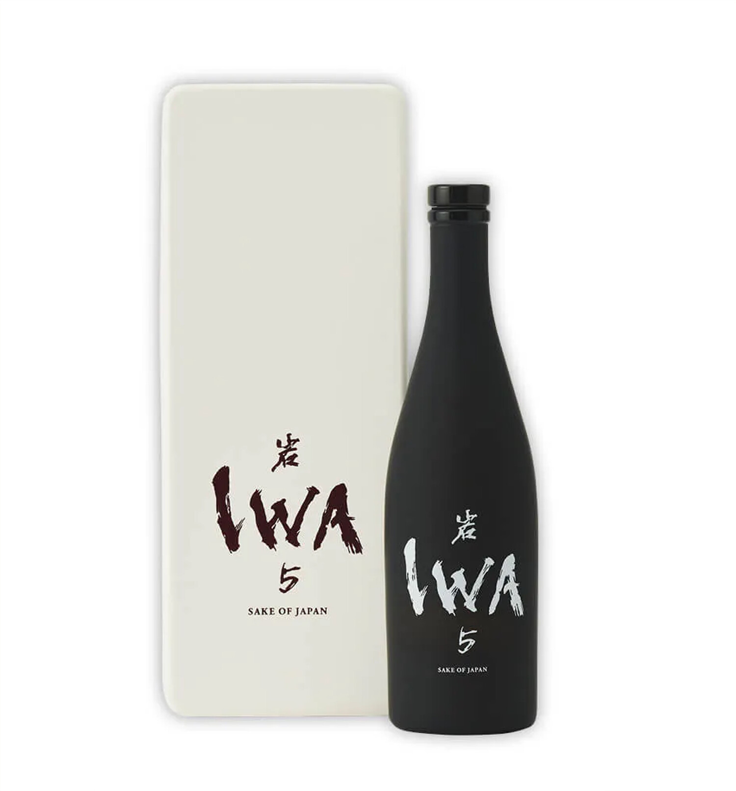 IWA 5 Junmai Daiginjo Sake with a Gift Box 岩 5 纯米大吟釀 720ml $209 - Uncle Fossil Wine&Spirits