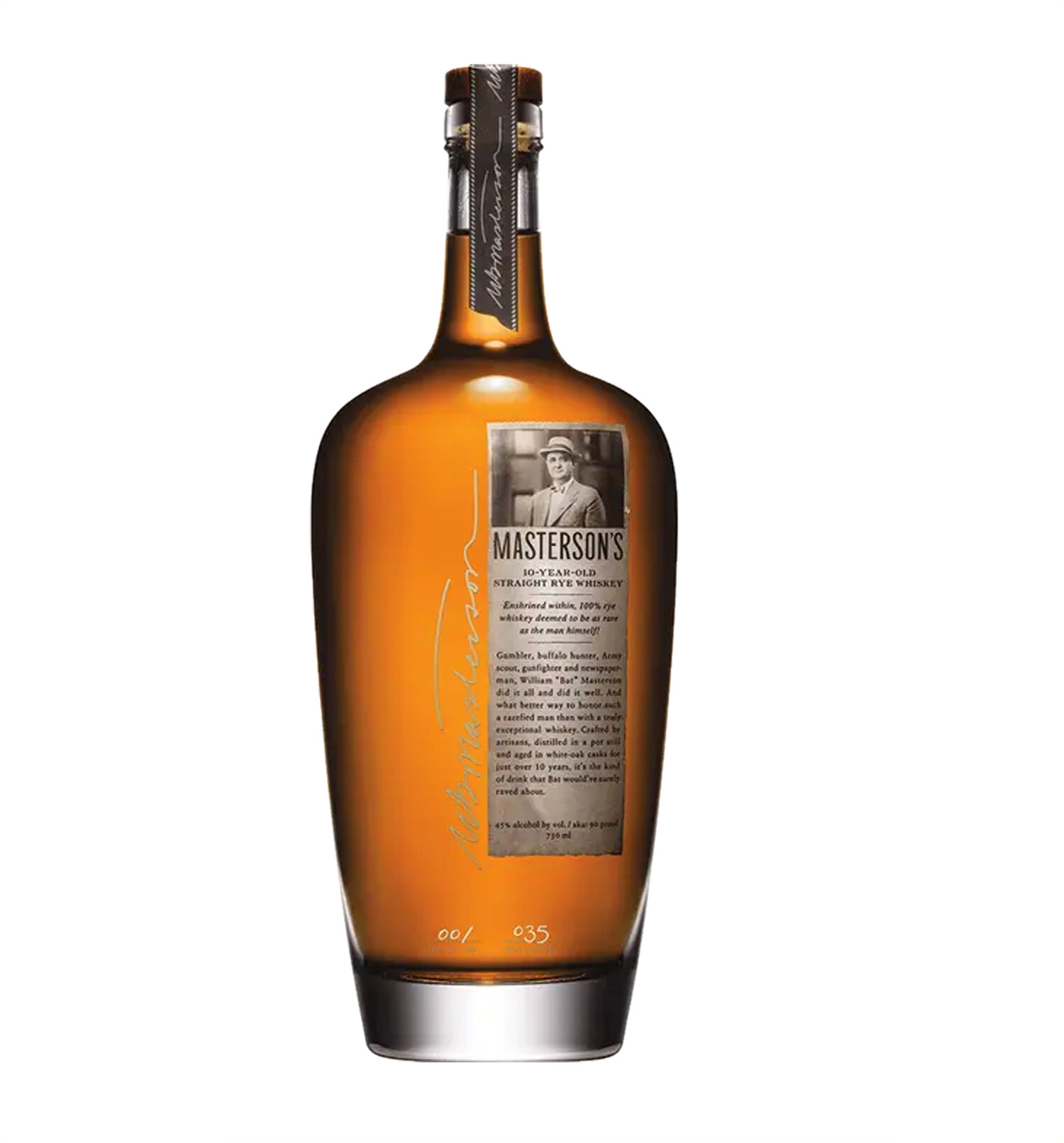 Masterson's 10 Yr Canadian Straight Rye Whiskey 750ml $75 - Uncle ...