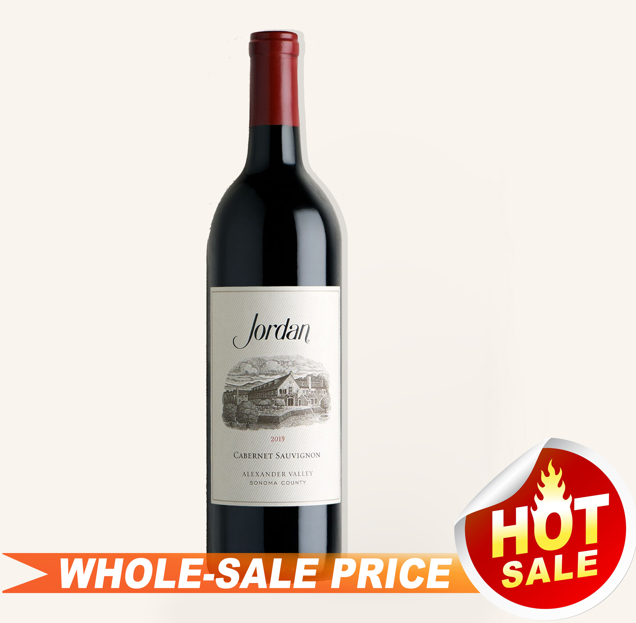Jordan Winery Cabernet Sauvignon Wine 2019 750ml $52 - Uncle Fossil ...
