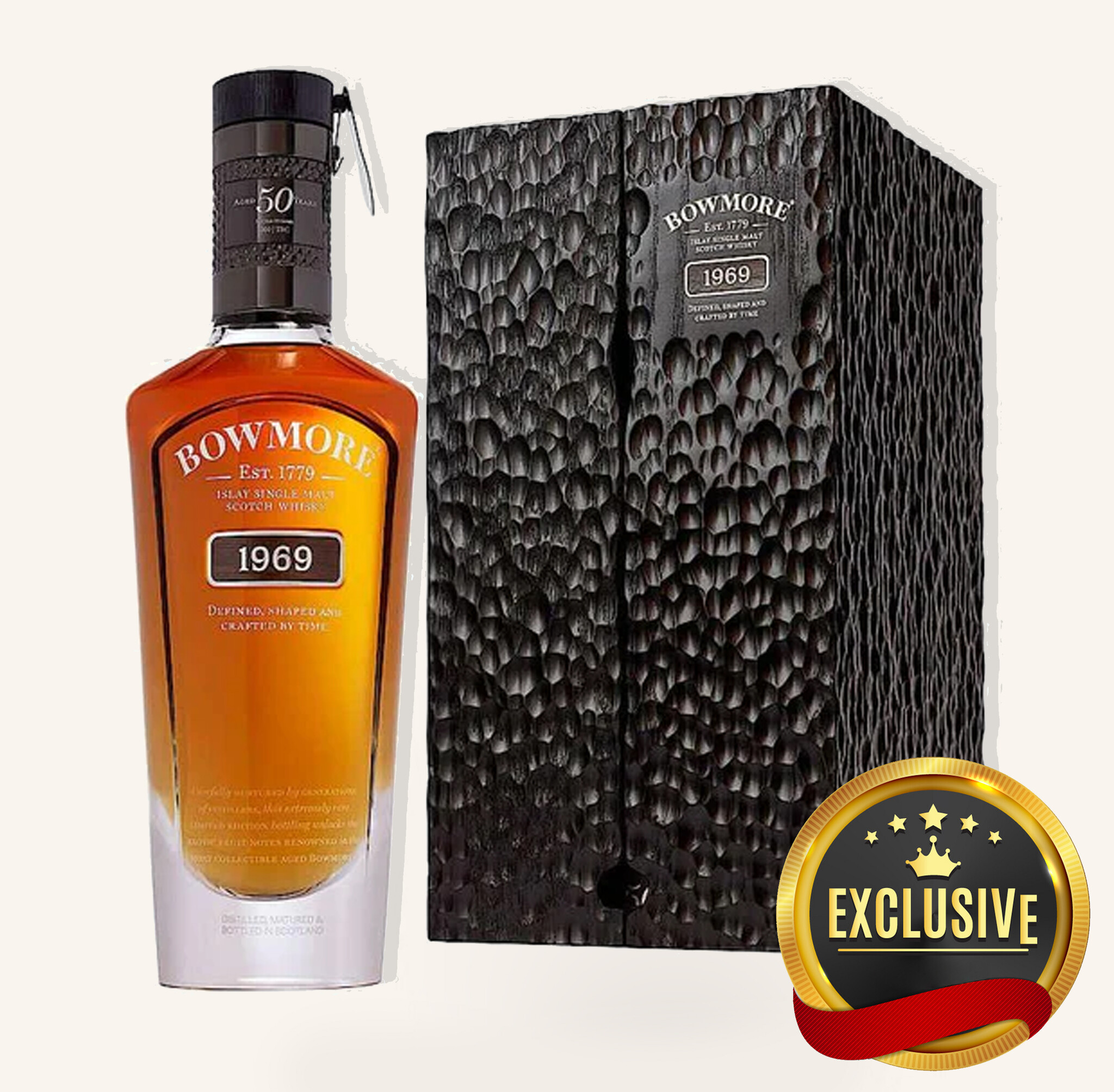 Bowmore 50Yrs Old Single Malt Scotch Whisky 93.8 Proof $41599 - Uncle ...