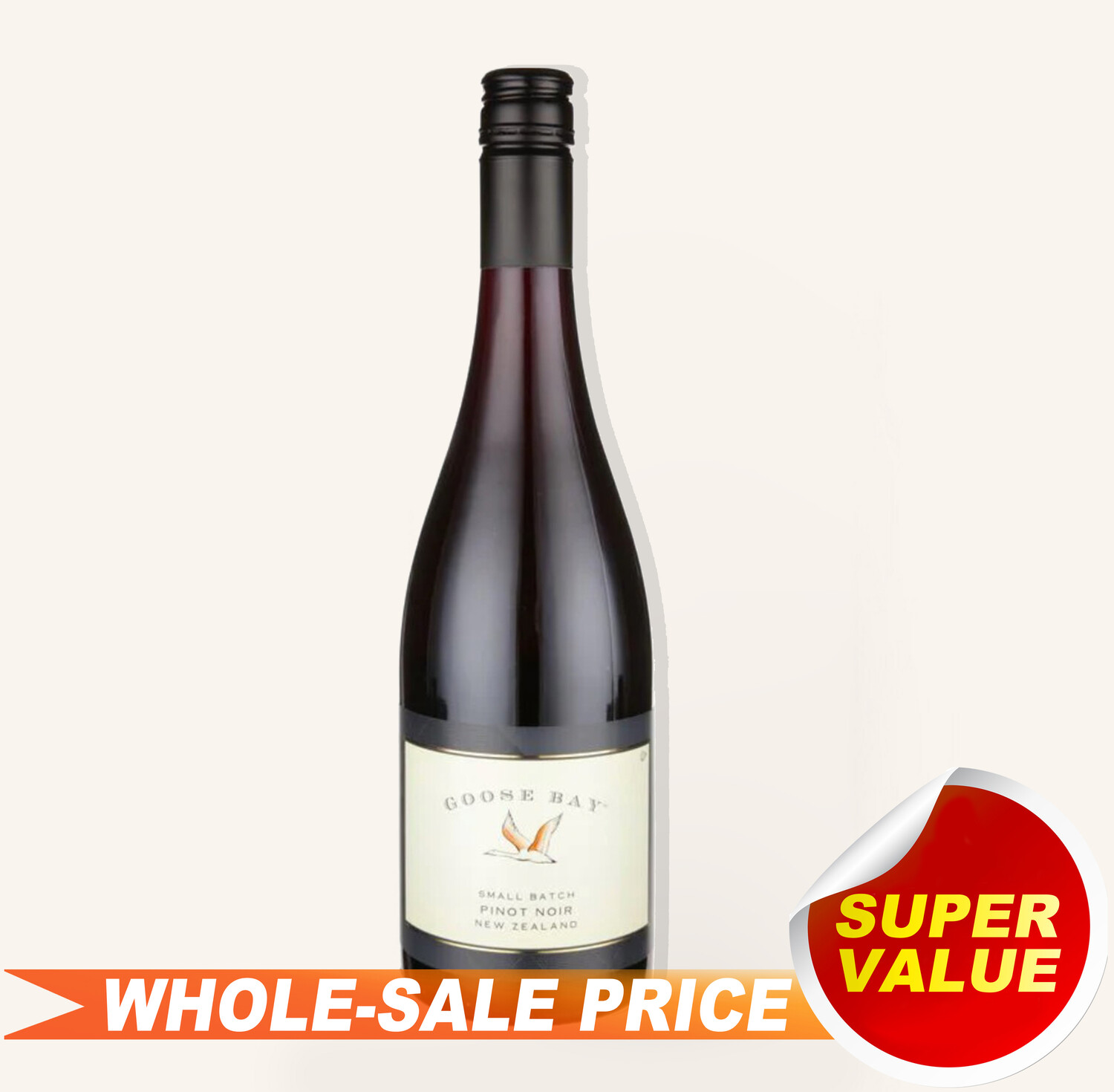 Goose Bay Pinot Noir Red Wine East Coast 750ml $26 - Uncle Fossil Wine ...