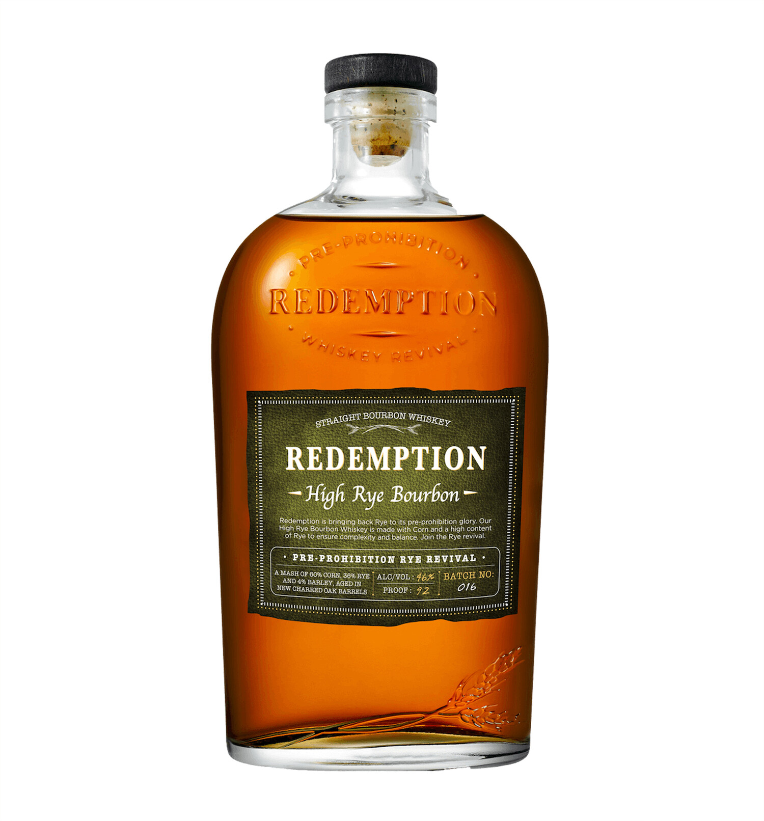 Redemption High Rye Bourbon High Rye 750ml $23 - Uncle Fossil Wine&Spirits