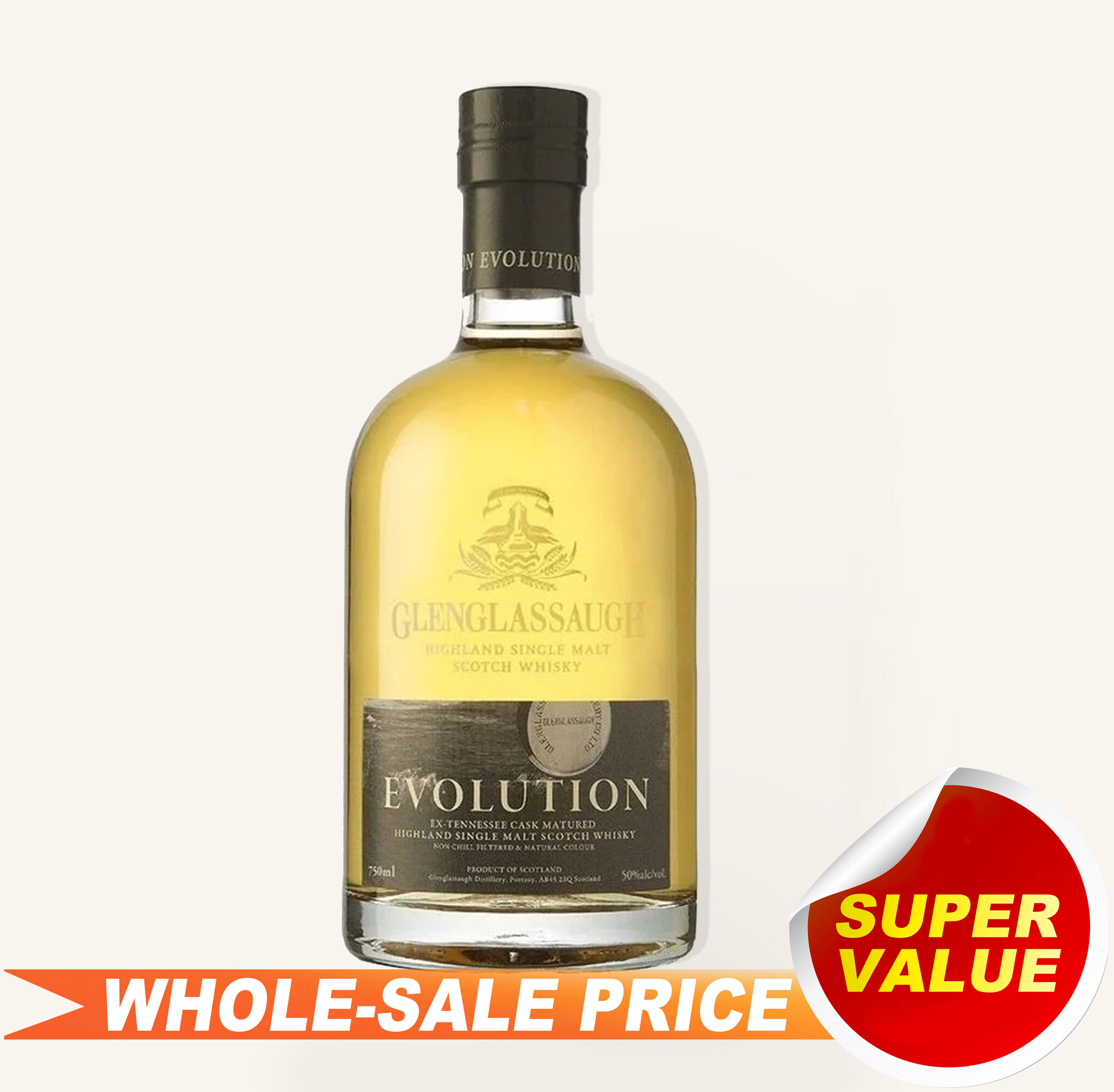 Glenglassaugh Evolution Single Malt Scotch whisky 750ml $53 - Uncle ...