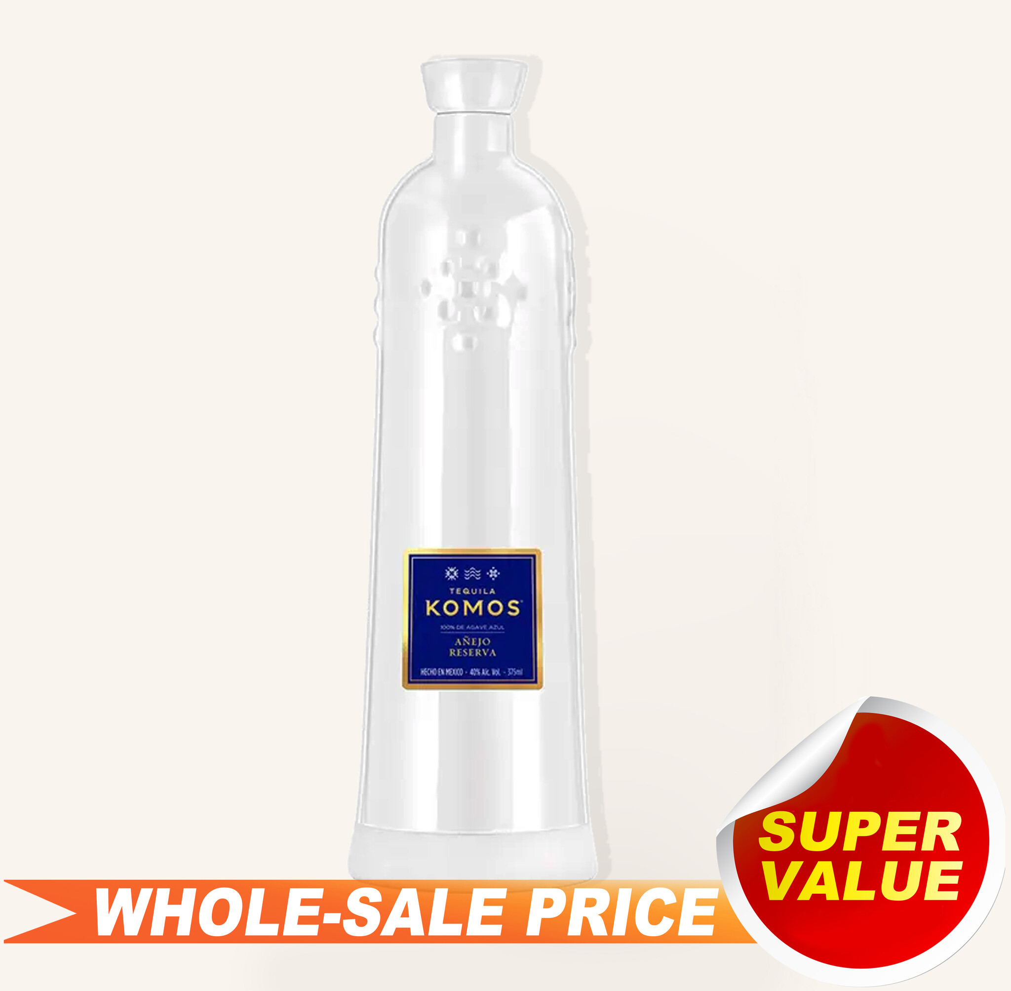 Komos Anejo Reserva Tequila 750ml $149 - Uncle Fossil Wine&Spirits