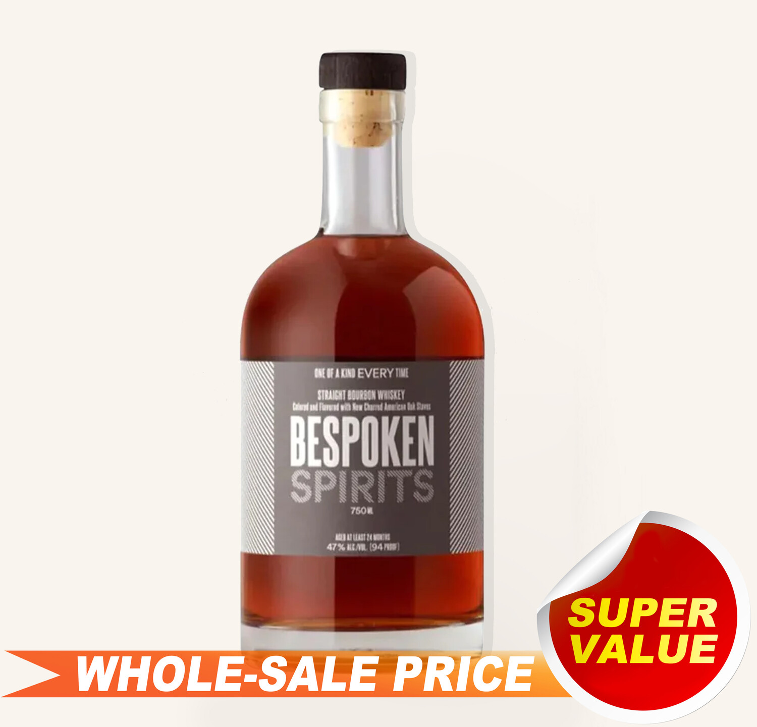 Bespoken Spirits Bourbon 2Yr 750ml $48 - Uncle Fossil Wine&Spirits