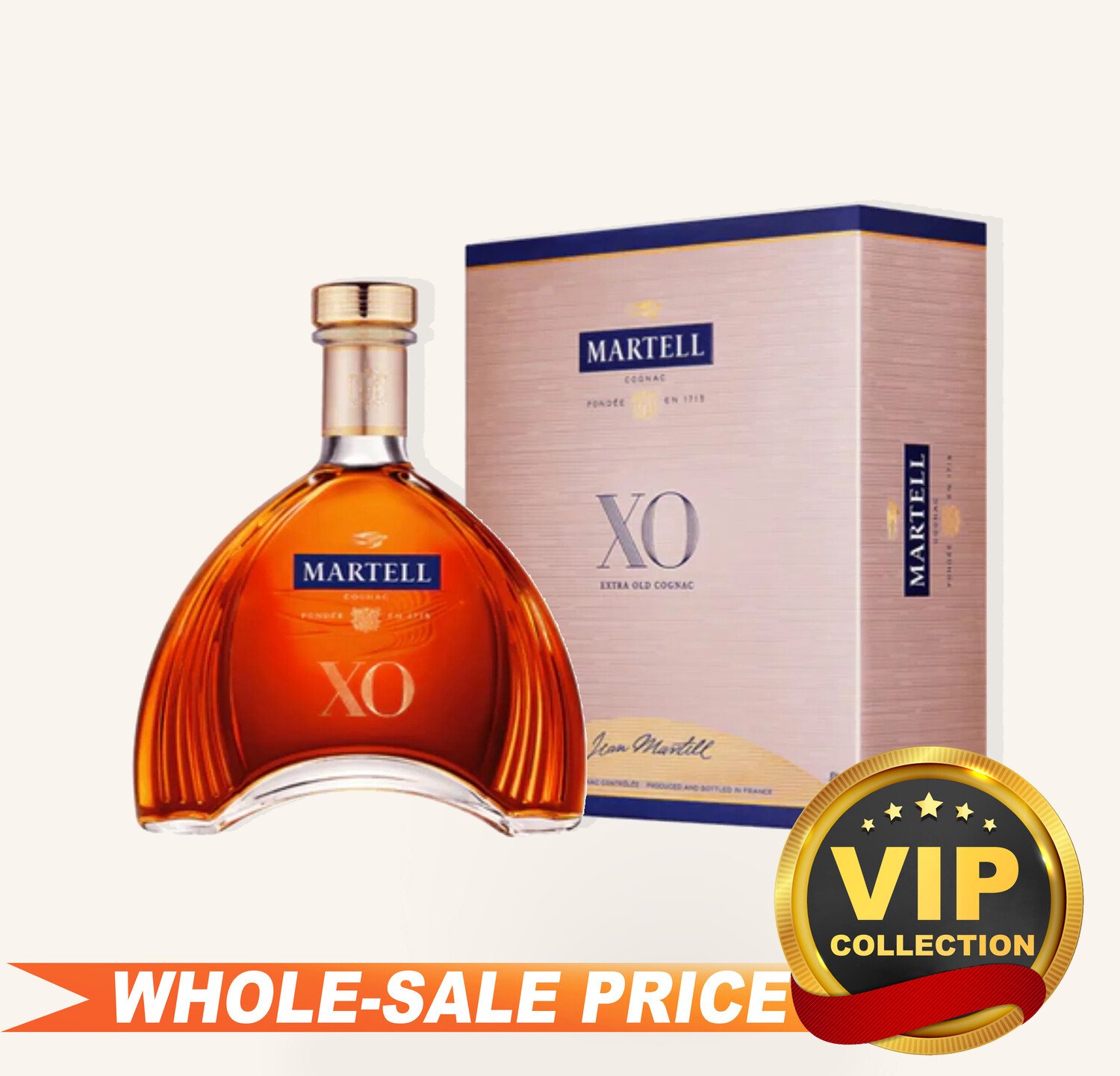 Martell XO Extra Fine Cognac 750ml $226 - Uncle Fossil Wine&Spirits