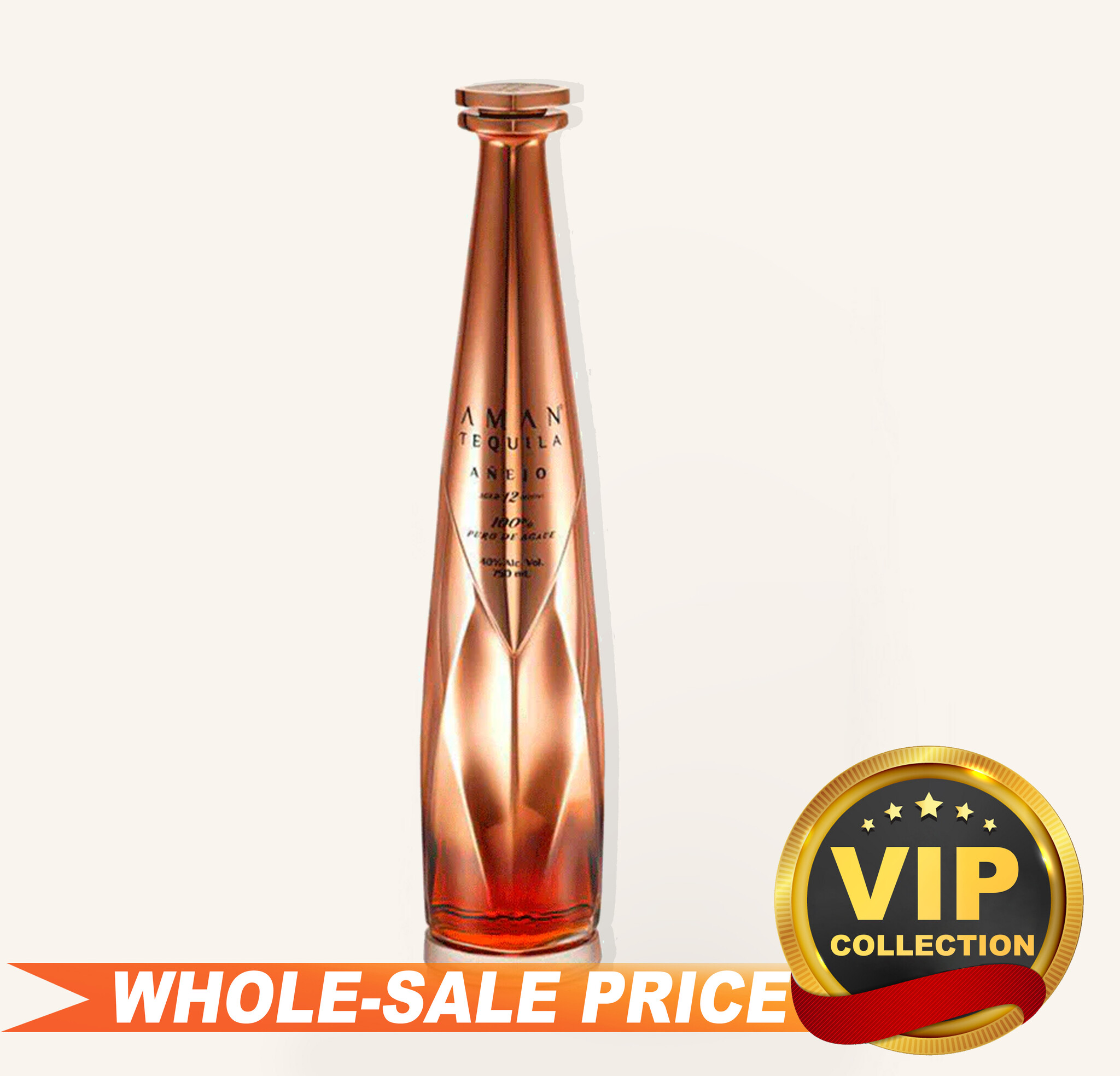 AMAN El Profesor Tequila Anejo 750ml $169 - Uncle Fossil Wine&Spirits