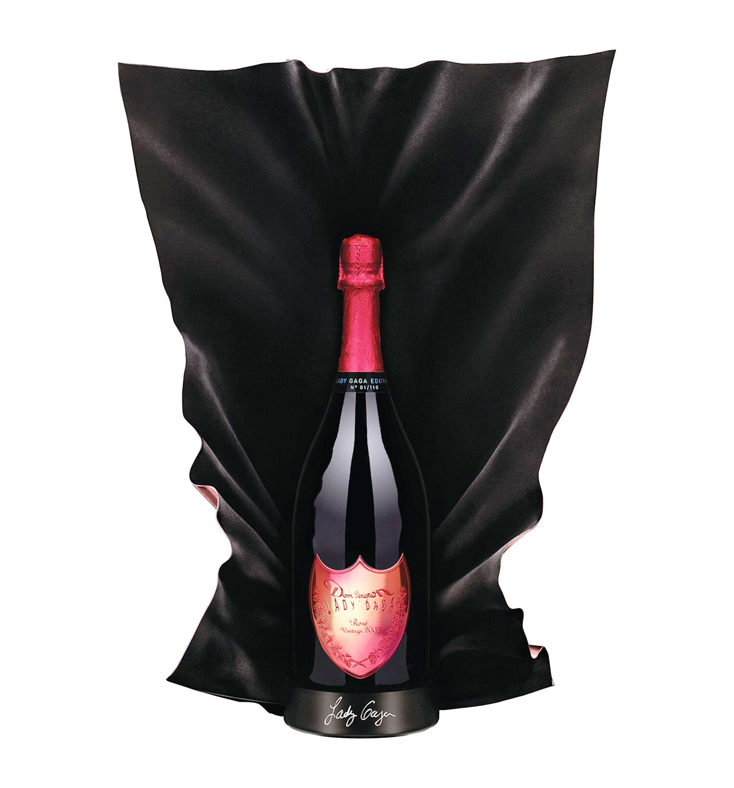 Dom Perignon Brut Rose Lady Gaga Limited Edition 2005 3L $4899 - Uncle ...