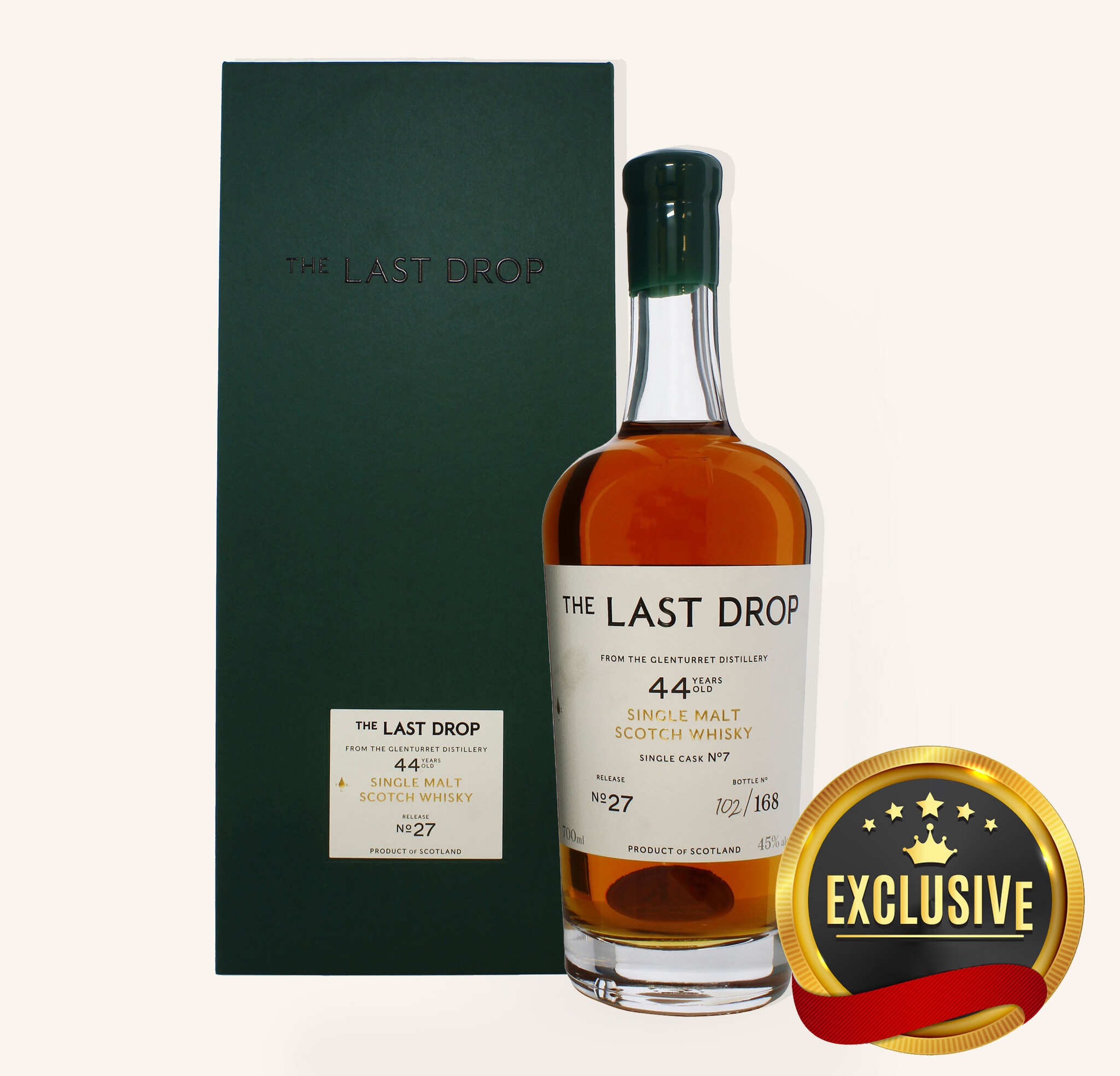 The Last Drop Glenturret 44 Yr Single Malt Scotch Whisky 700ml $5599 ...